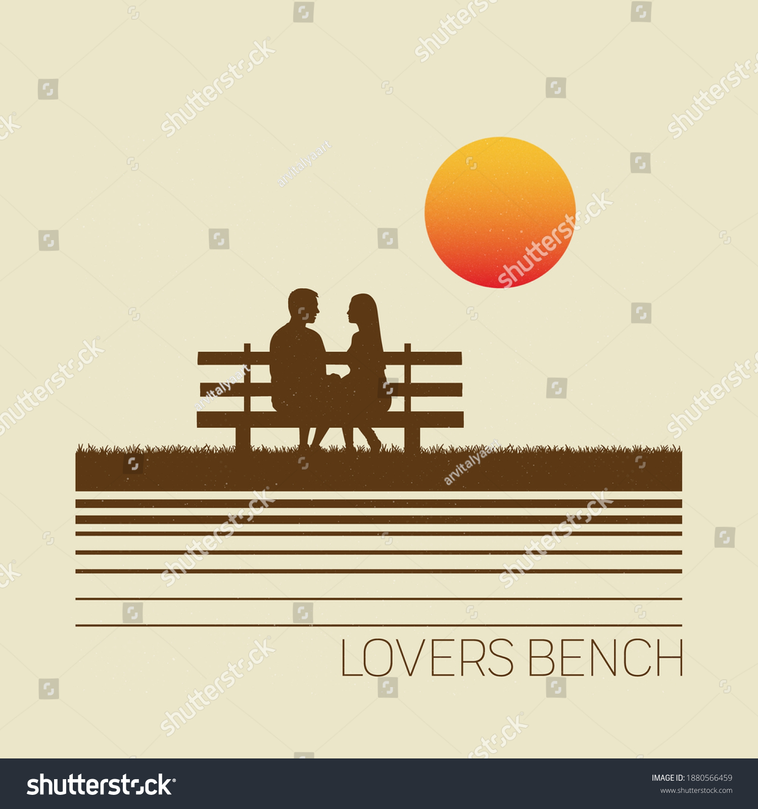 Lovers On Bench Loving Couple Silhouette Stock Vector (Royalty Free ... Lovers On Bench Loving Couple Silhouette Stock Vector (Royalty Free ...