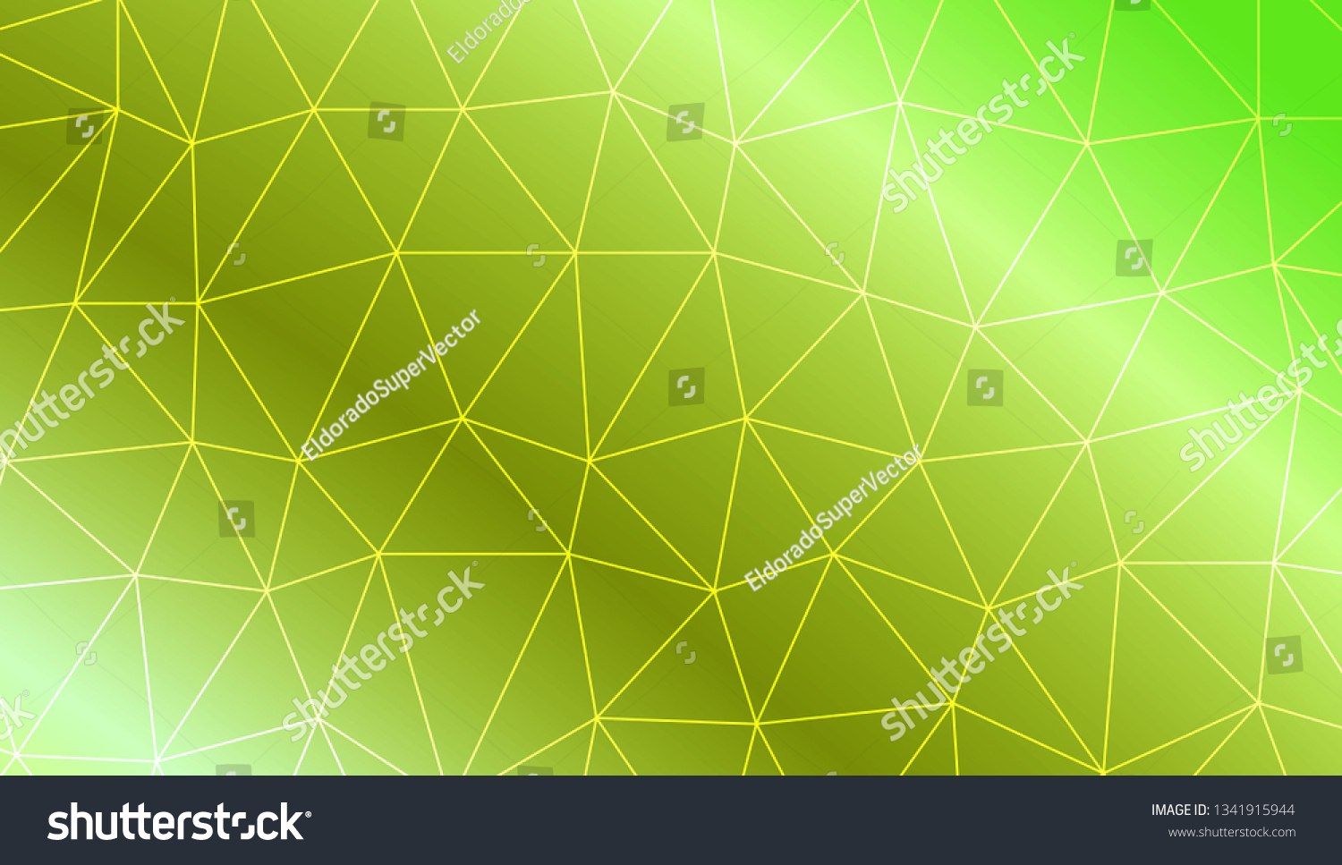 Low Poly Layout Your Idea Presentation Stock Vector (Royalty Free ...
