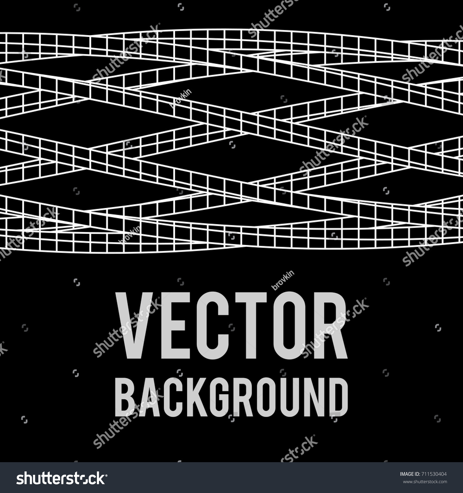 Low Poly Truss Structure Wireframe Mesh Stock Vector (Royalty Free ...