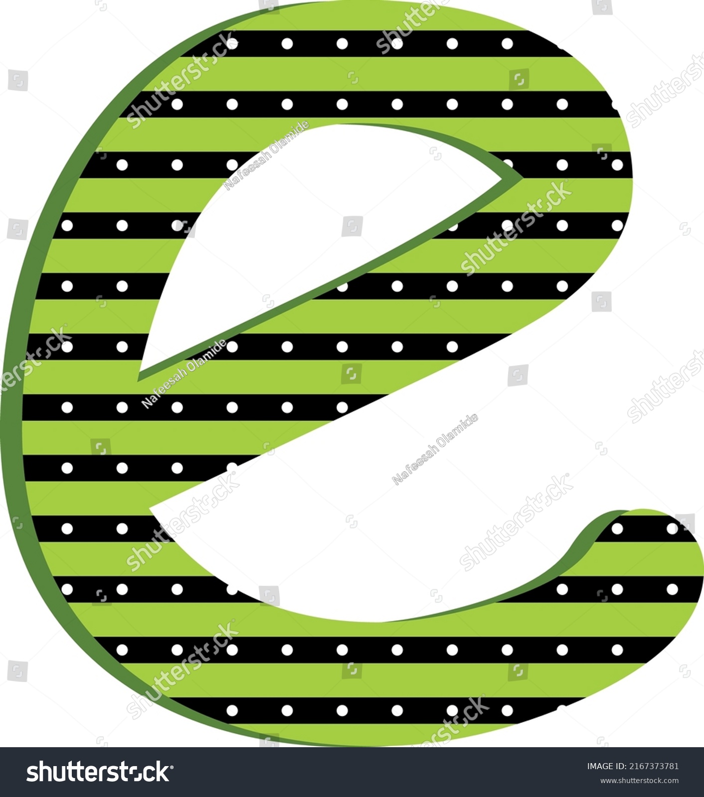 Lowercase Letter E Symbol Design Stock Vector (Royalty Free) 2167373781 ...
