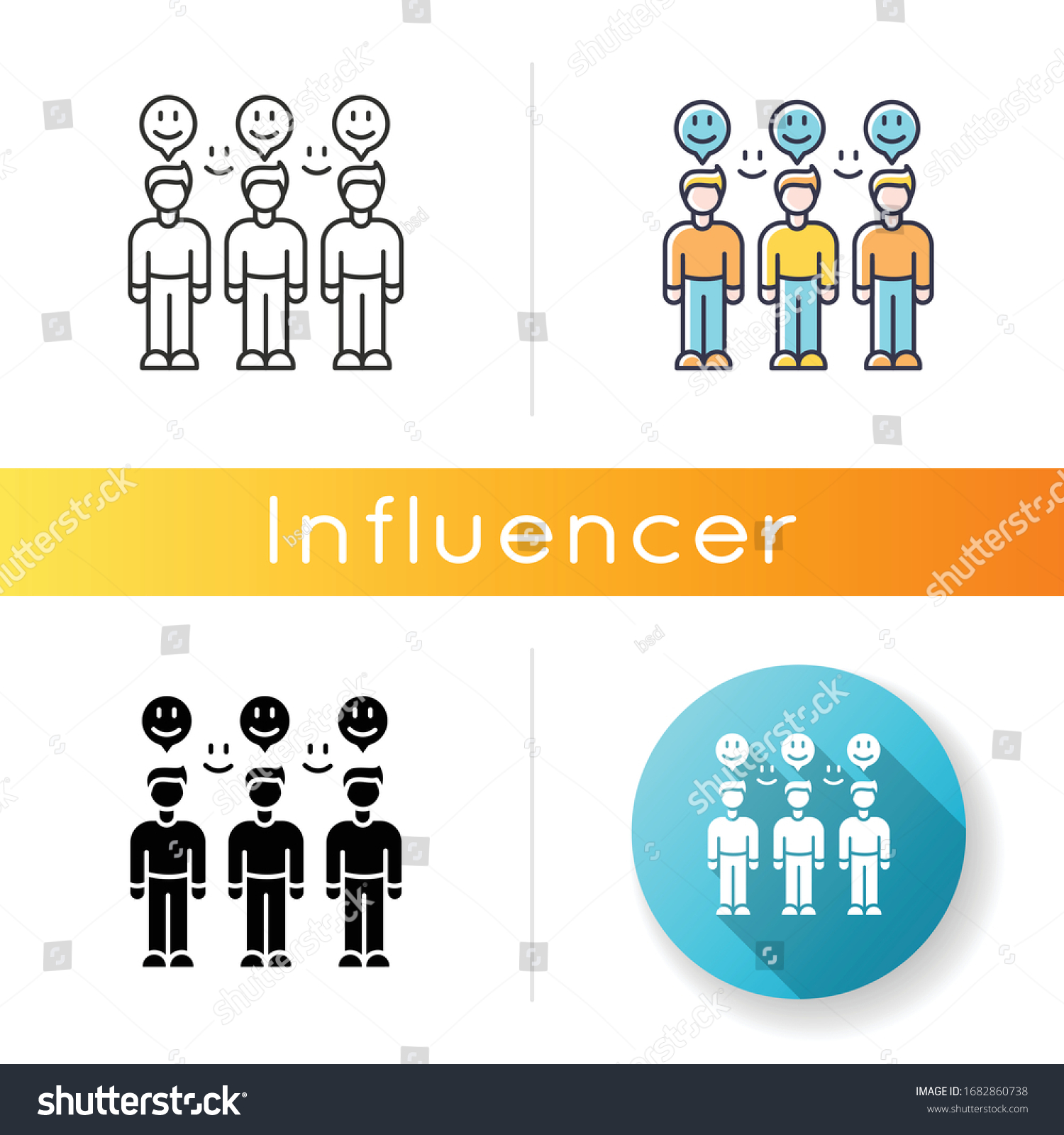 Loyal Audience Icon Mass Positive Feedback Stock Vector (Royalty Free ... Loyal Audience Icon Mass Positive Feedback Stock Vector (Royalty Free ...