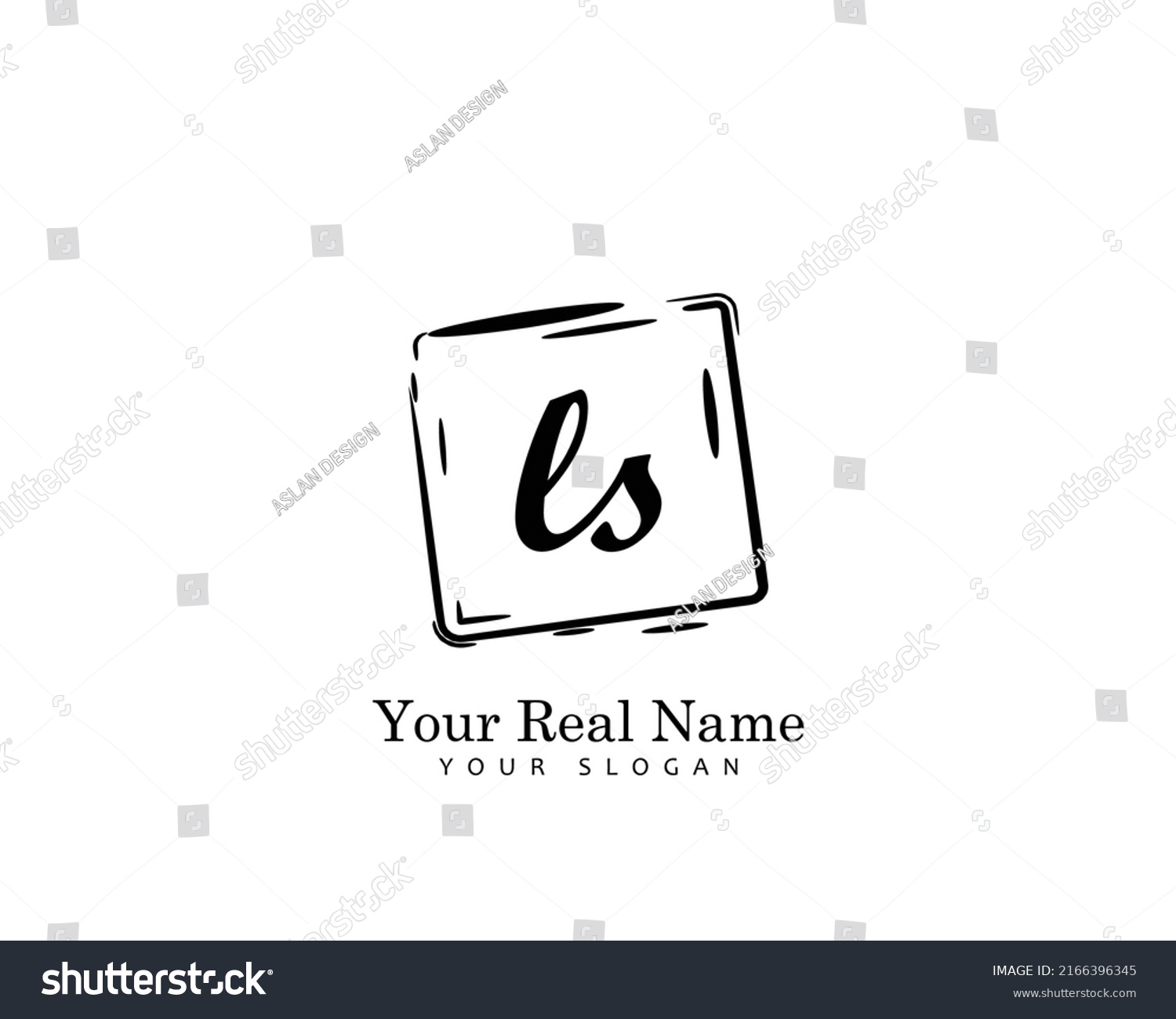 Ls Initial Beauty Monogram Logo Vector Stock Vector (Royalty Free ...
