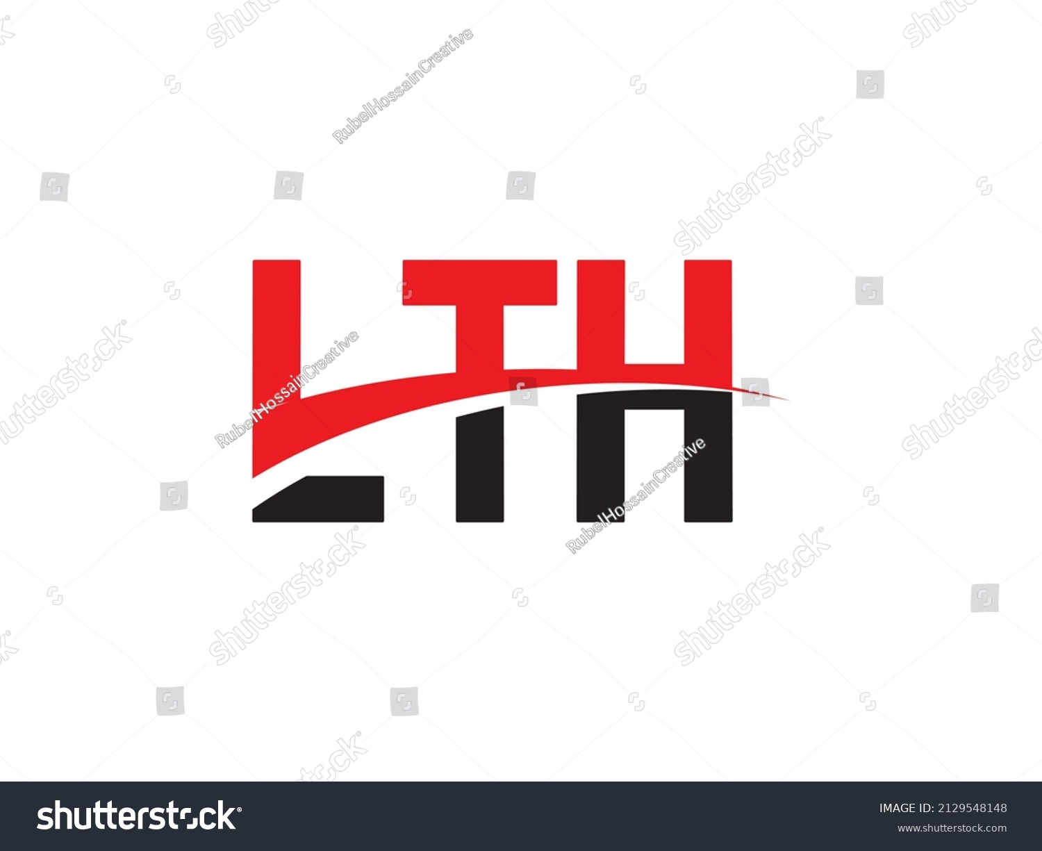 Lth Letter Initial Logo Design Vector Stock Vector (Royalty Free ...