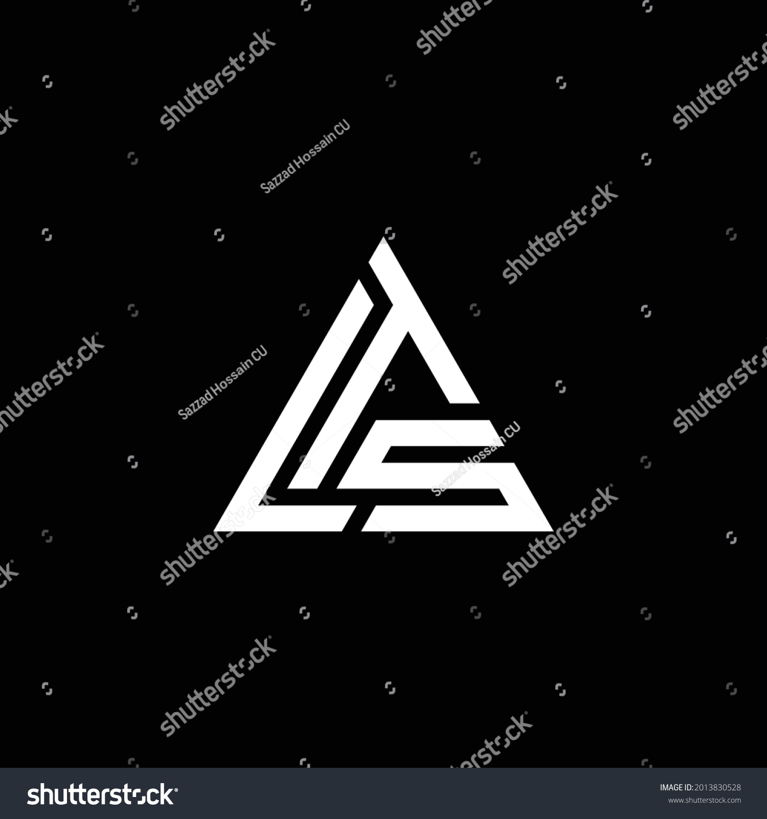 Lts Initial Letter Logo Design Minimal Stock Vector (Royalty Free ...