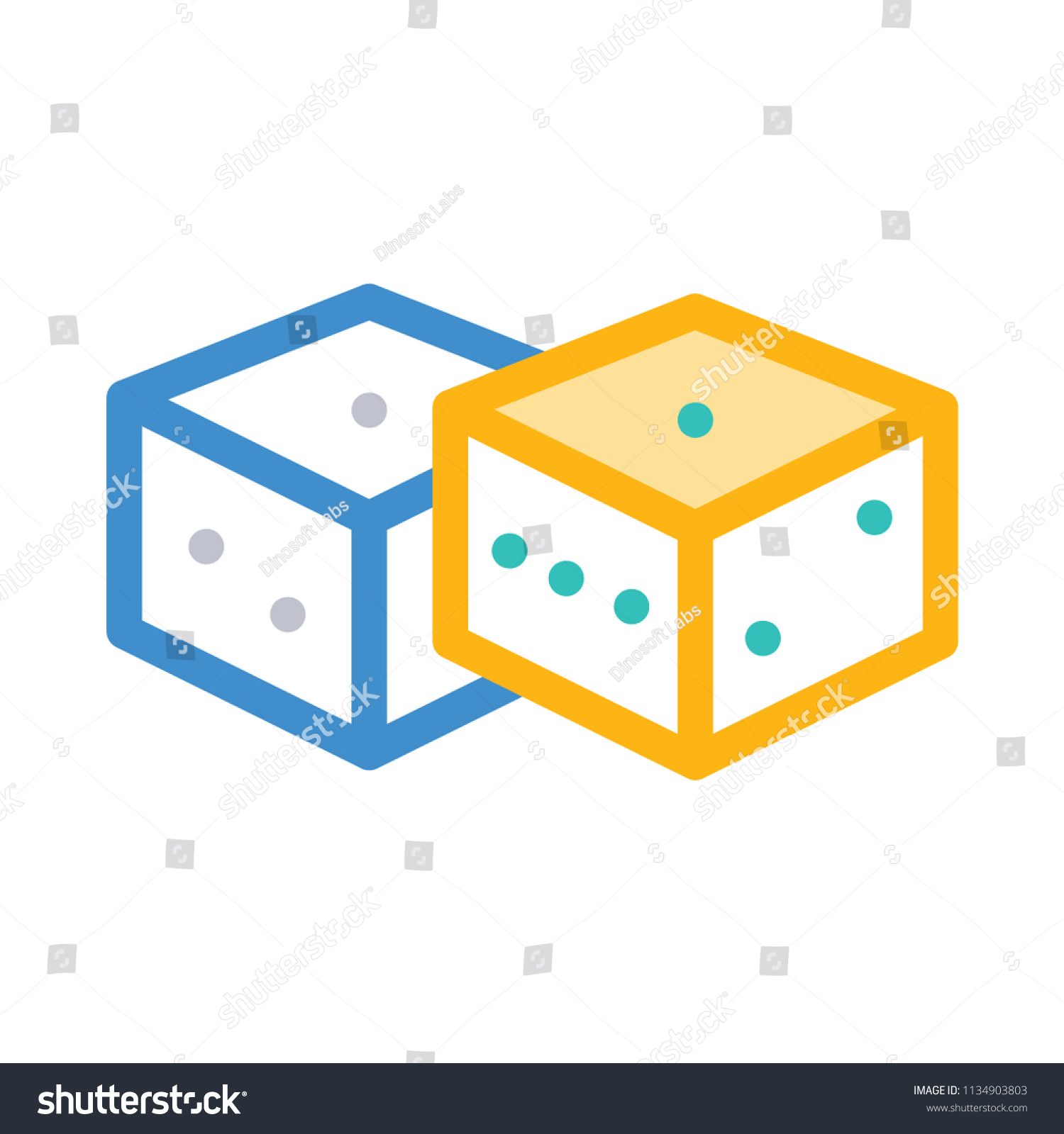 Ludo Dice Game Stock Vector (Royalty Free) 1134903803 | Shutterstock