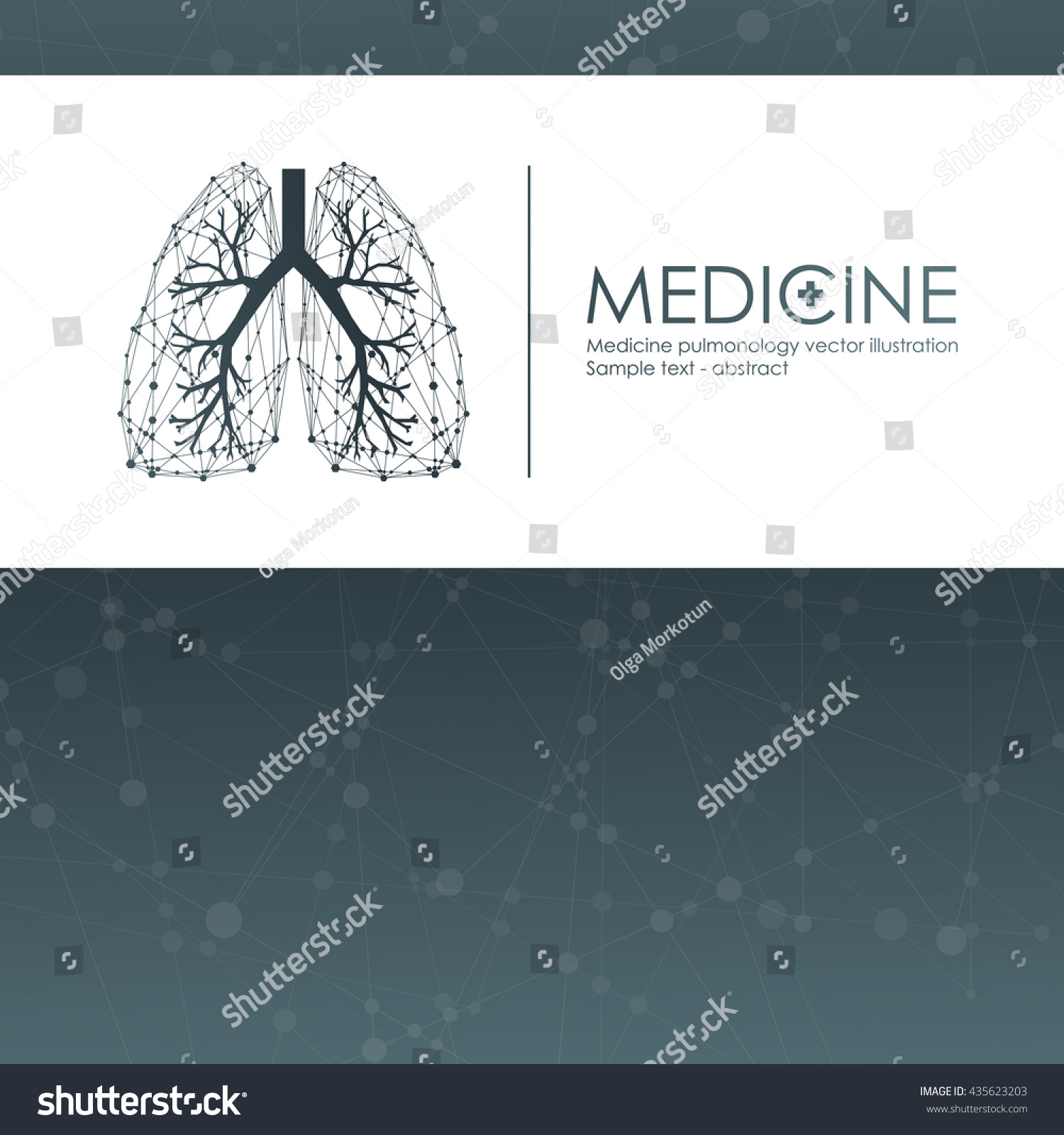 Lungs Symbol Vector Illustration Stock Vector (Royalty Free) 435623203 ...