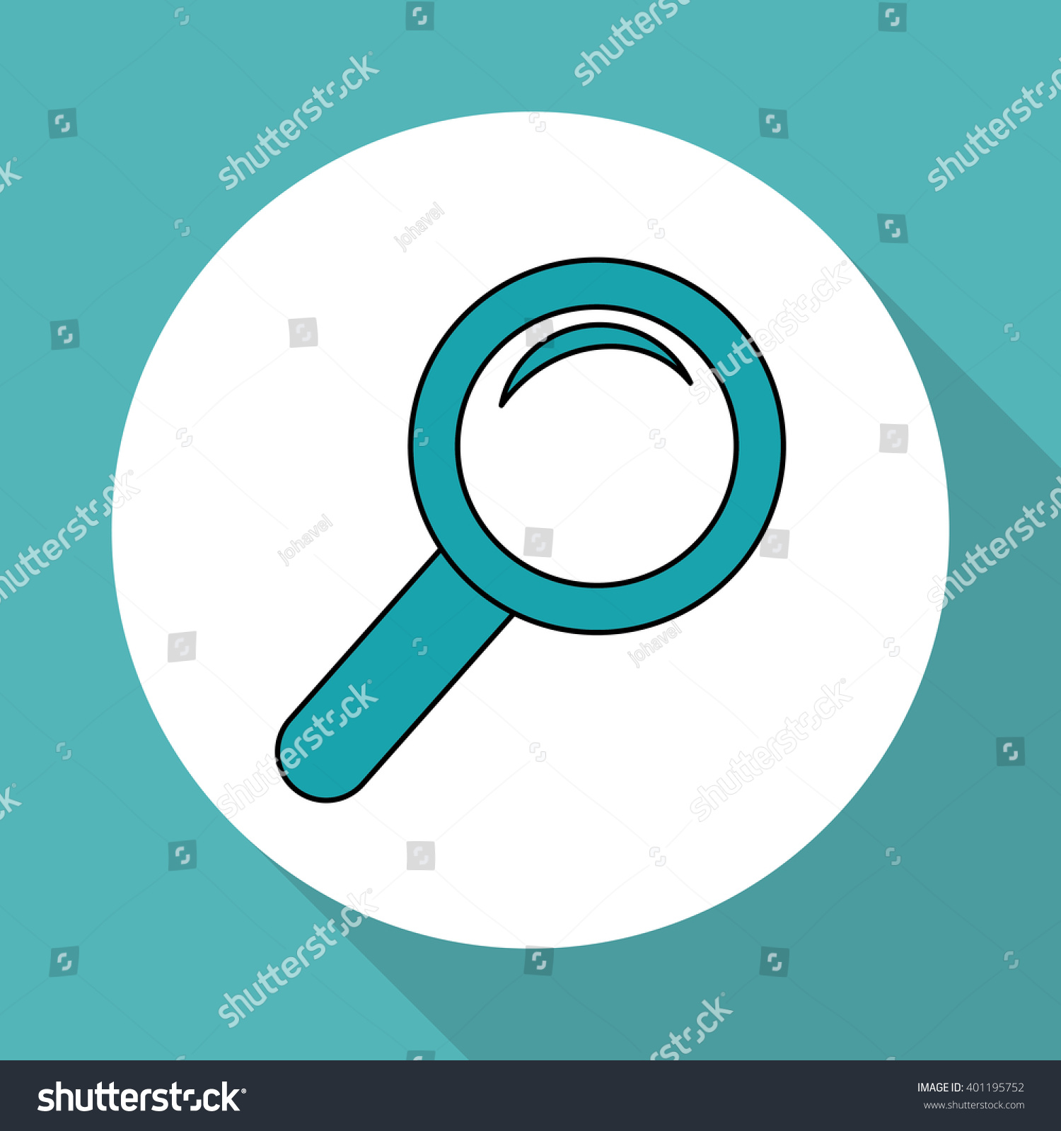Lupe Tool Design Vector Illustration Stock Vector (Royalty Free ...