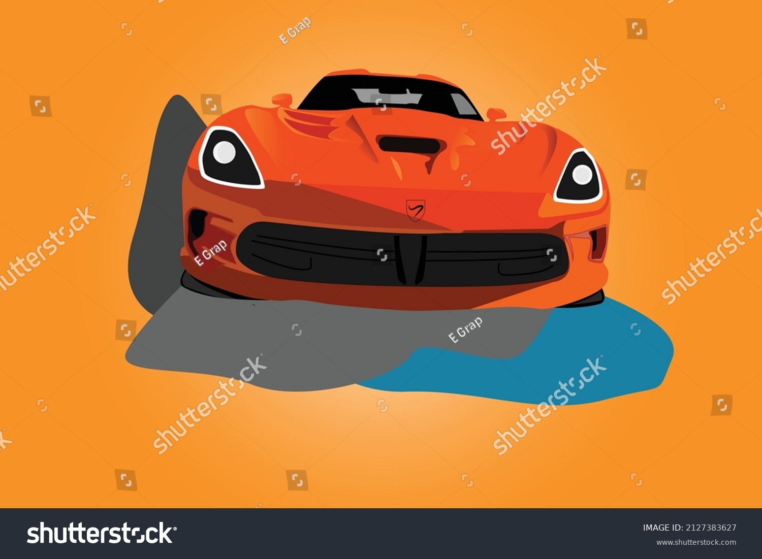 Luxury Car Vector Format Illustration Stock Vector (Royalty Free ...
