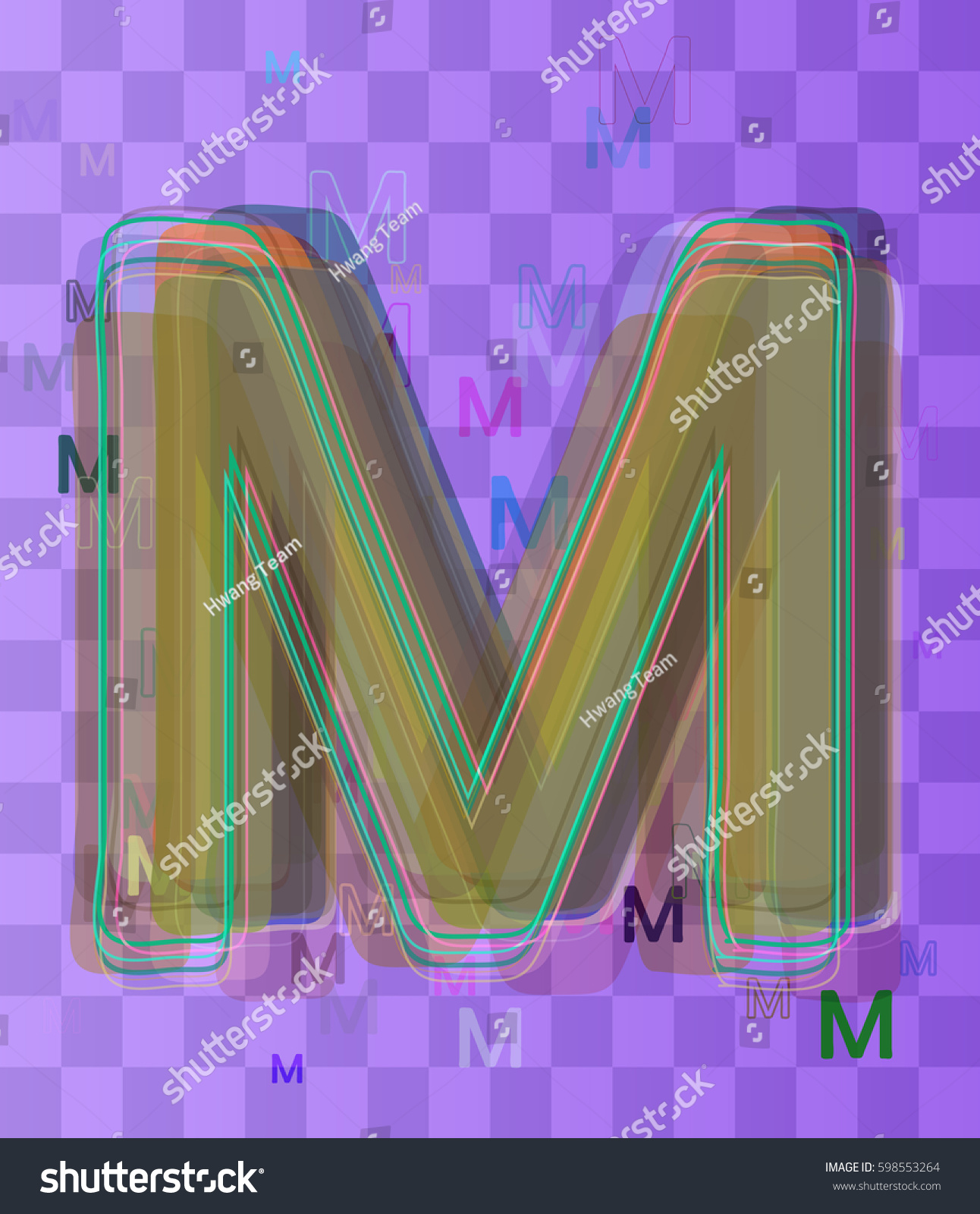 M Alphabet Vector Art Stock Vector (Royalty Free) 598553264 | Shutterstock