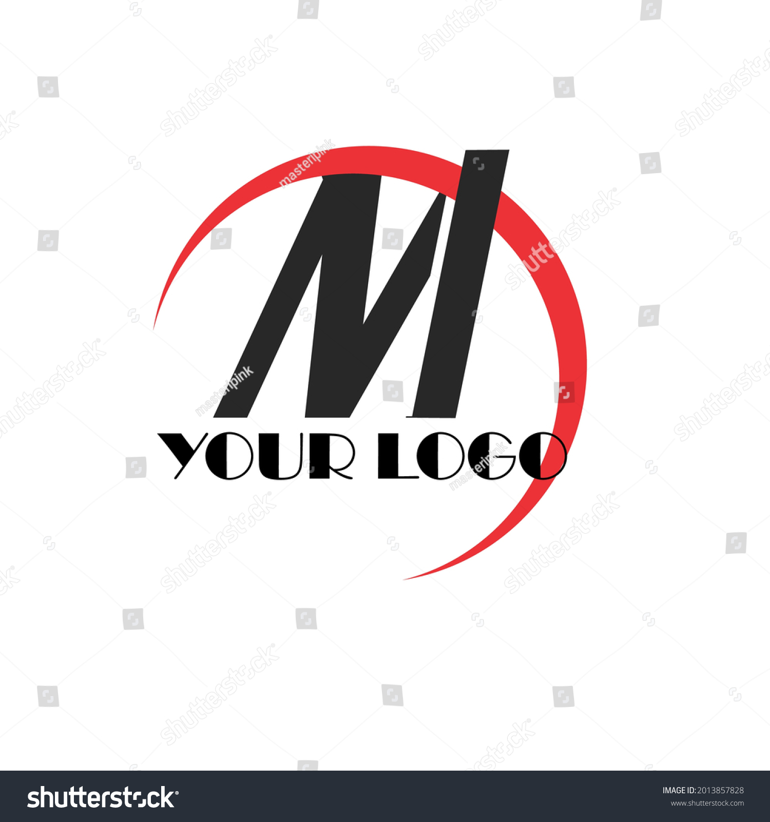 M1 Letter Vector Logo App Design Stock Vector (Royalty Free) 2013857828 ...