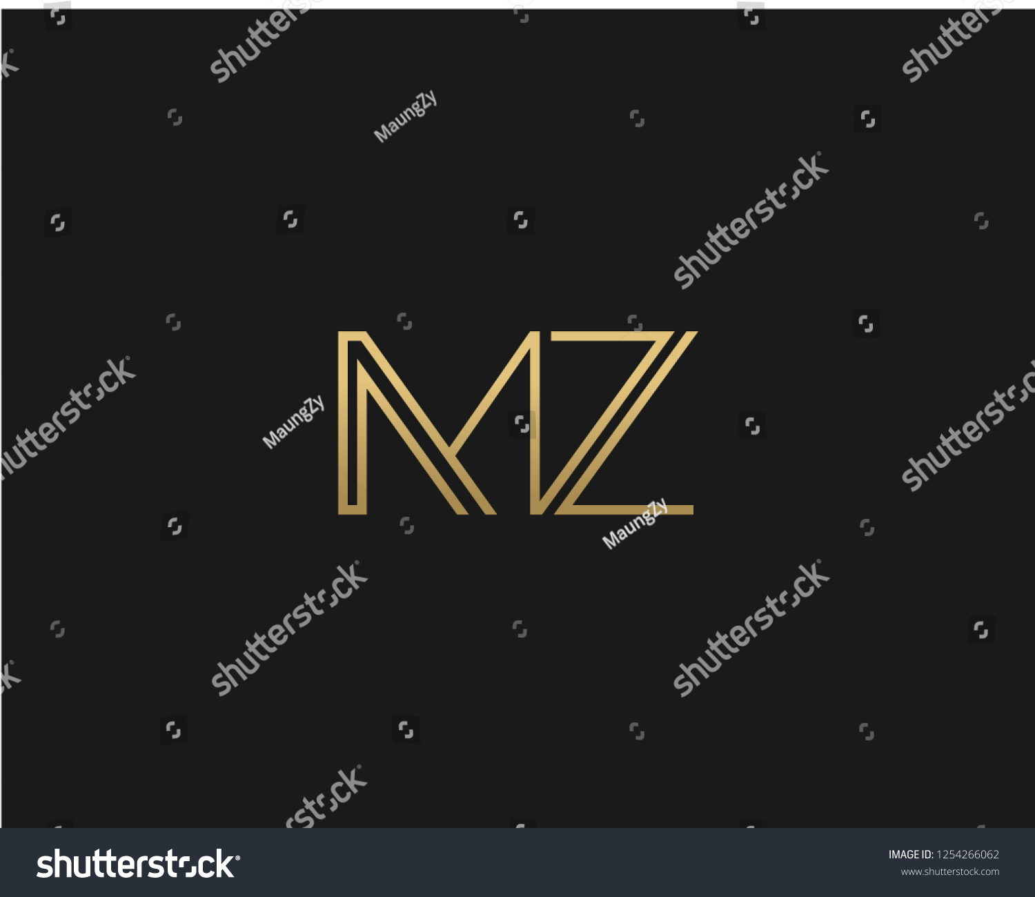 Mz logo design : 1 644 images, photos et images vectorielles de stock ...