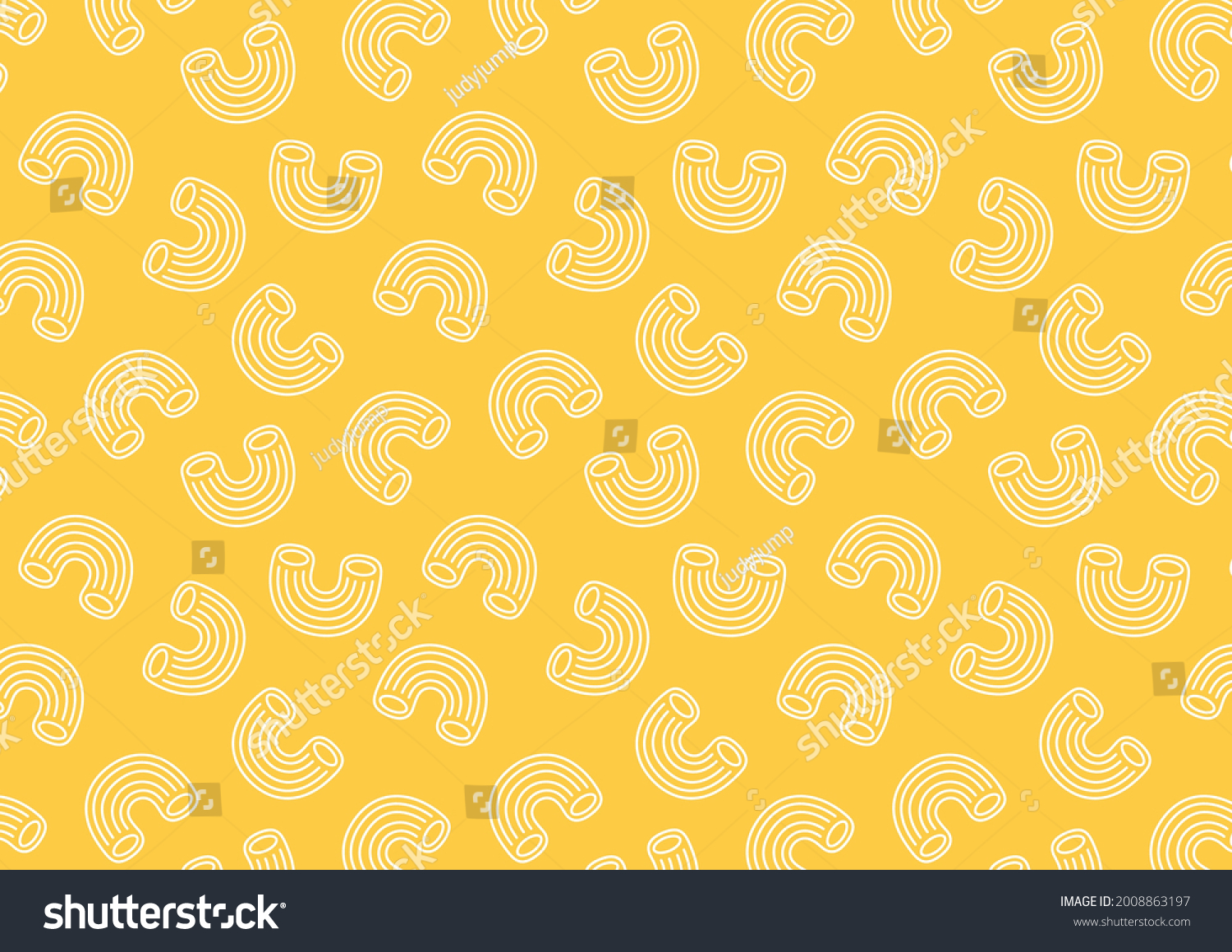 Macaroni Pattern Wallpaper Macaroni Noodle Macaroni Stock Vector ...