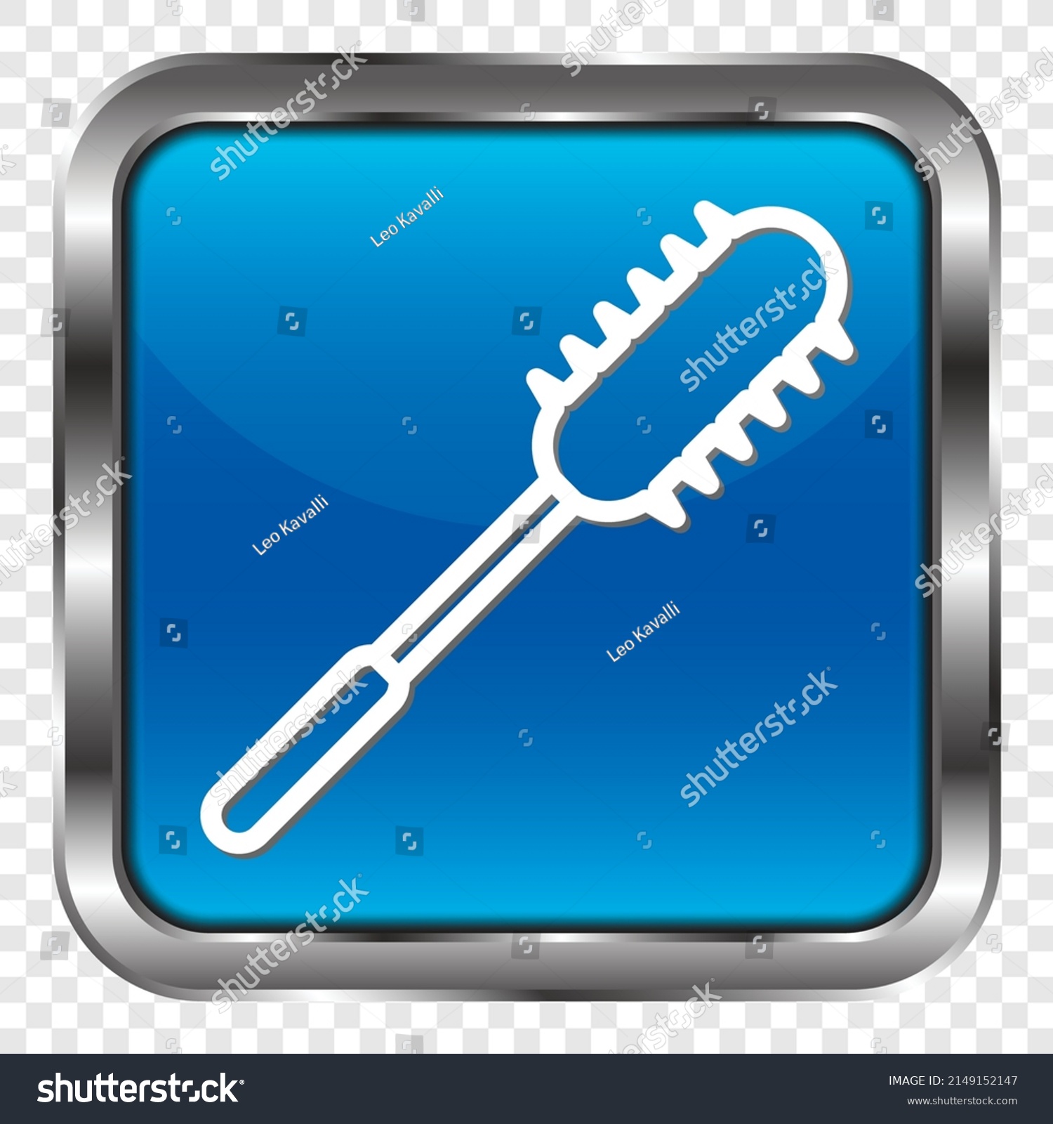 Mace Simple Icon Vector Flat Design Stock Vector (Royalty Free ...