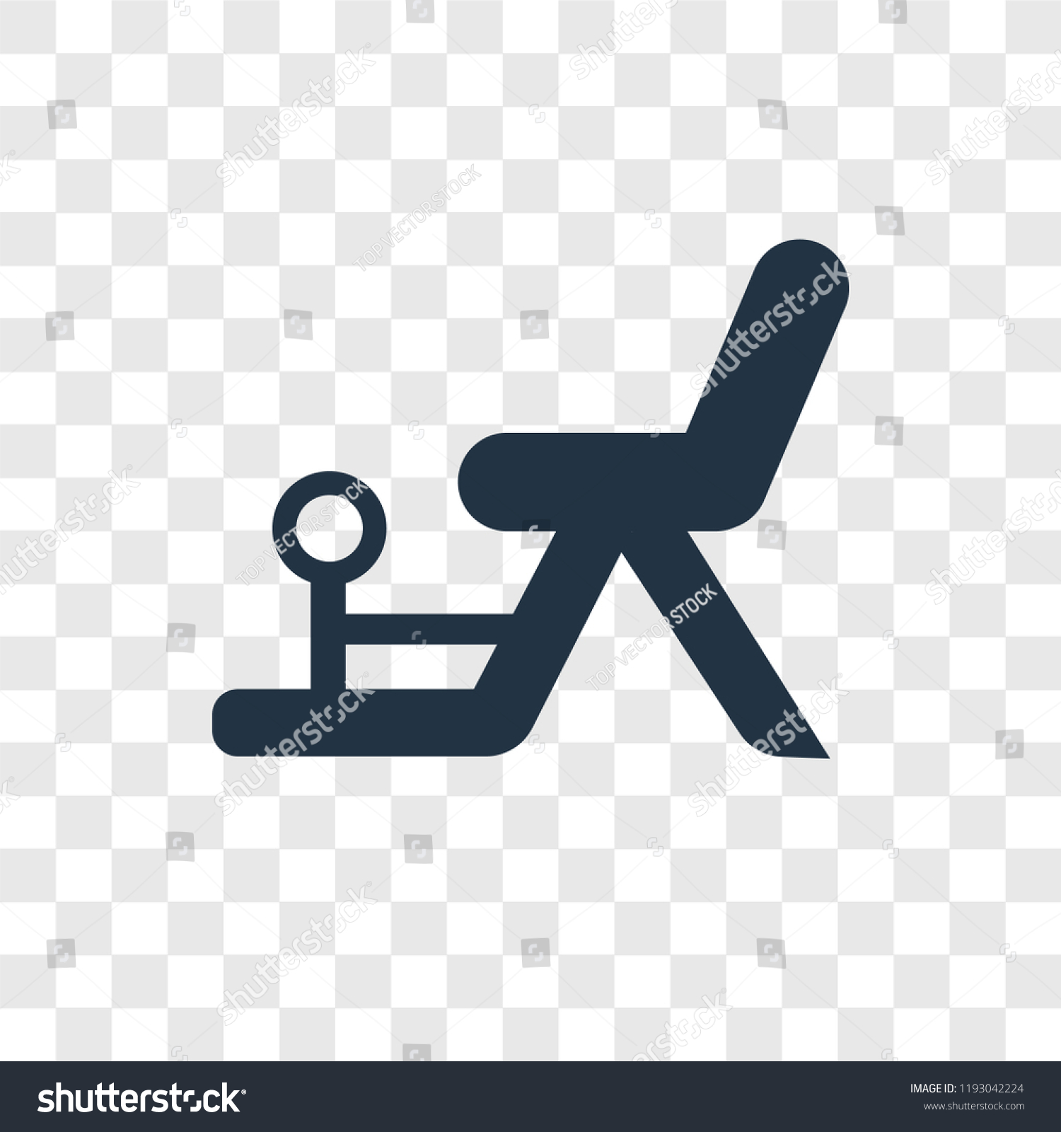 Machine Vector Icon Isolated On Transparent Stock Vector (Royalty Free ...