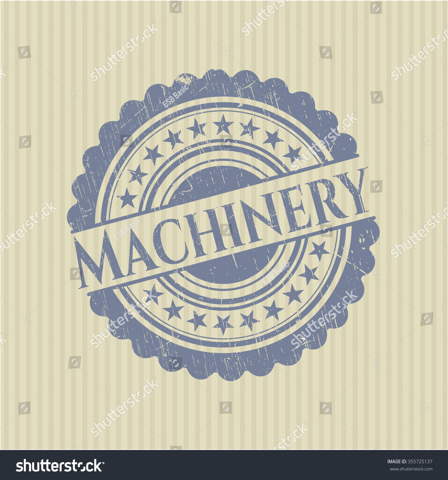 Machinery Rubber Stamp Stock Vector (Royalty Free) 355725137 | Shutterstock