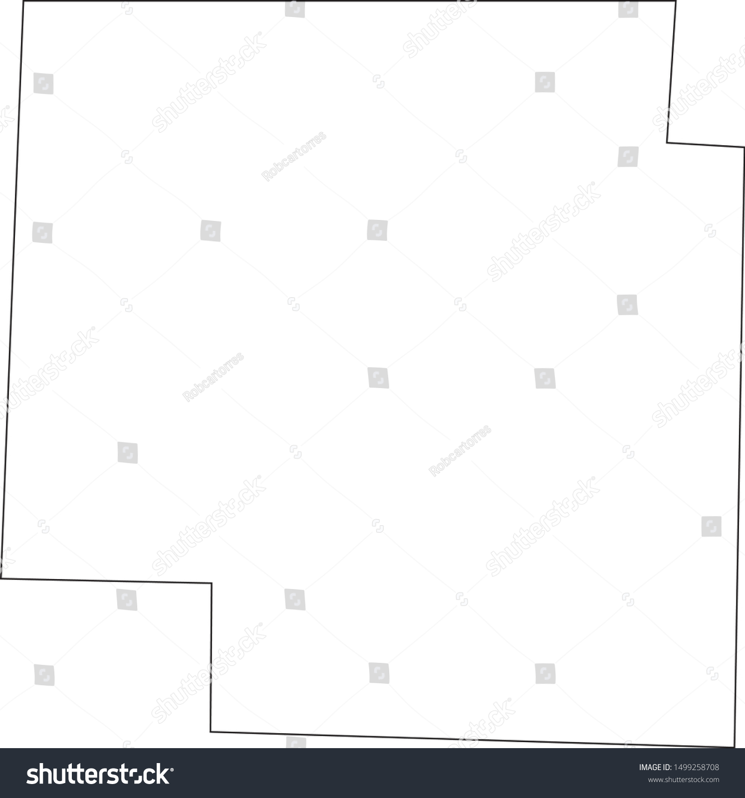 Macon County Map Missouri State Stock Vector (Royalty Free) 1499258708 ...