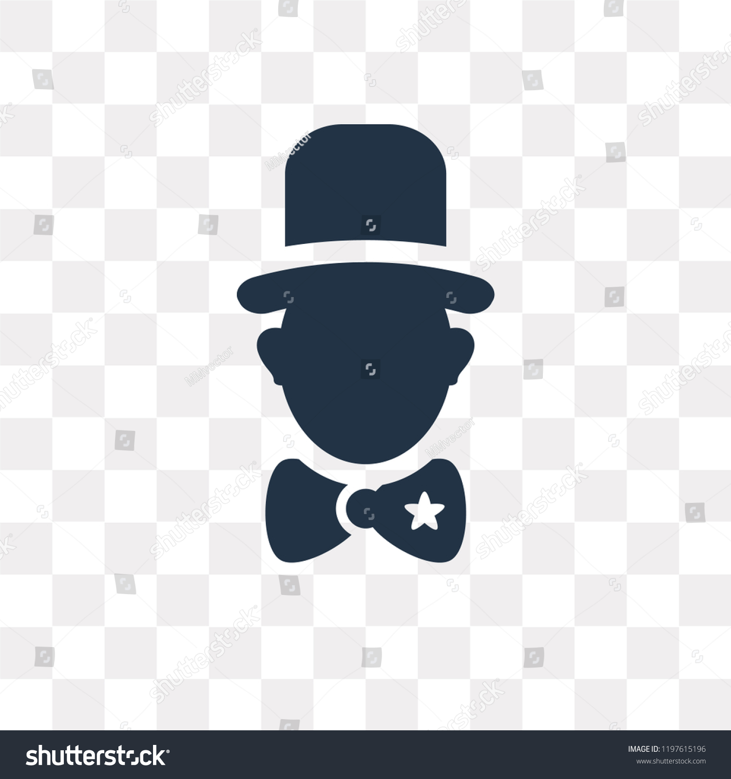 Magic Assistant Vector Icon Isolated On Stock Vector (Royalty Free ...