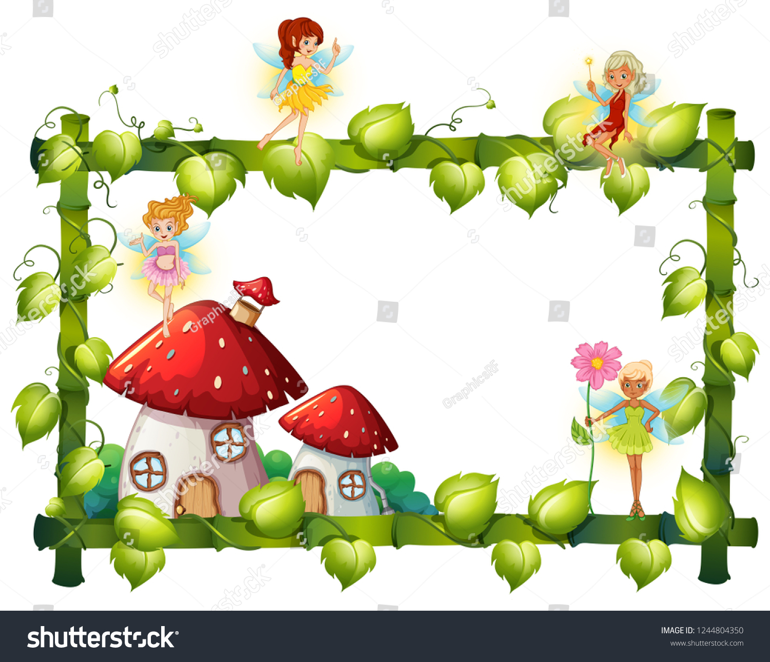 Magic Fairy Tale Frame Illustration: Vector có sẵn (miễn phí bản quyền ...