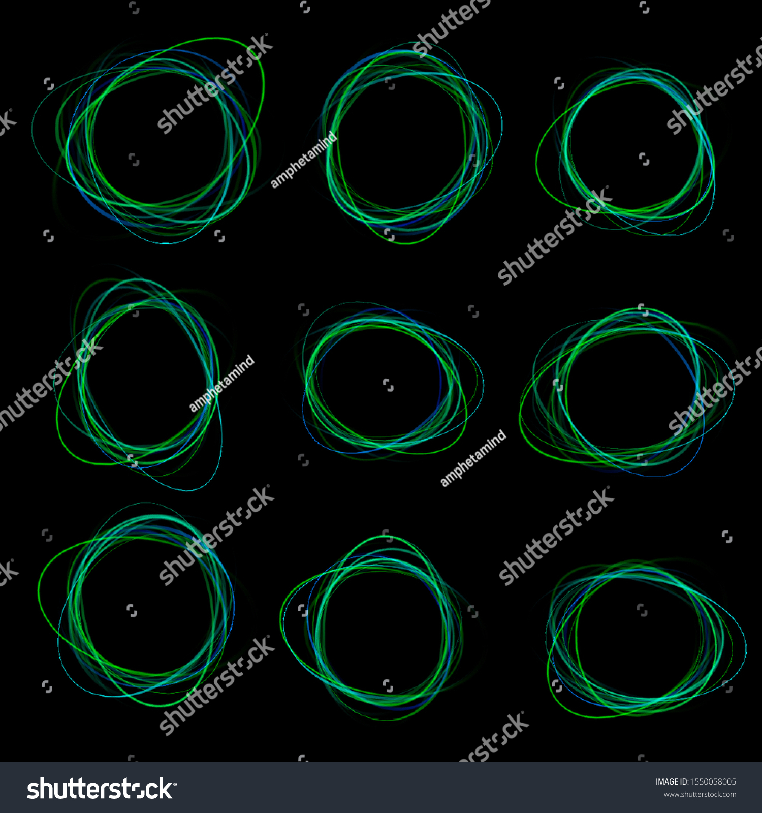 Magic Light Effects Illustration Isolated On Stock Vector (Royalty Free ...