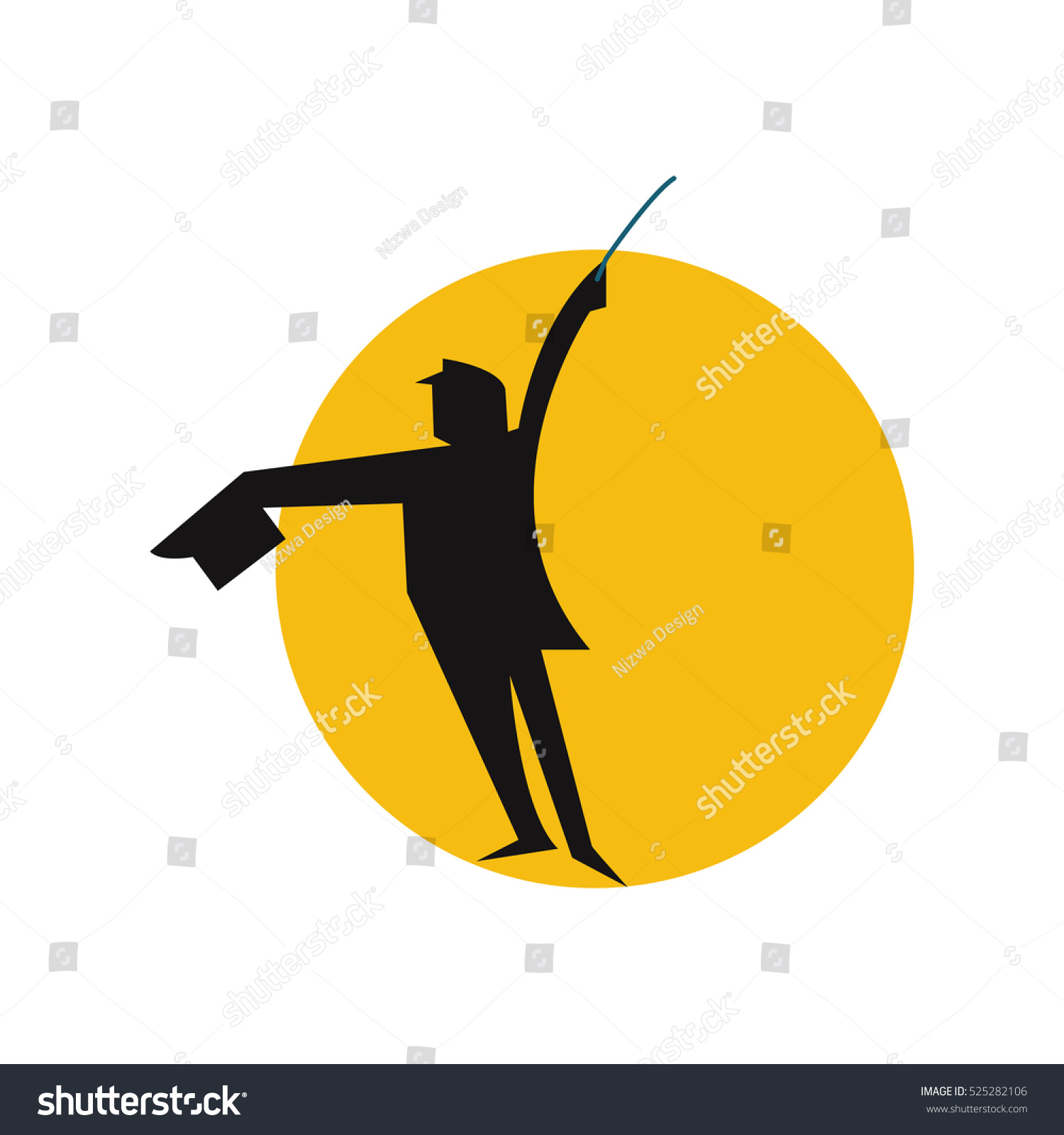 Magic Show Logo Design Template Stock Vector (Royalty Free) 525282106