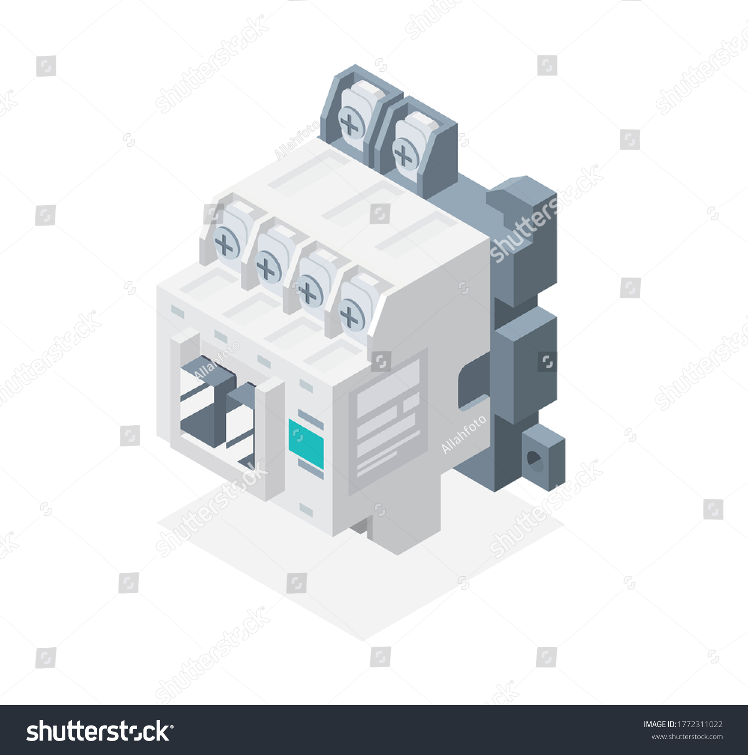 13 Magnetic contactor Stock Vectors, Images & Vector Art | Shutterstock