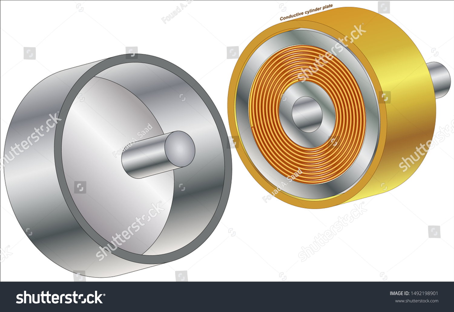 Magnetic Coupling Offers Smooth Ride Variable Stock Vector (Royalty ...