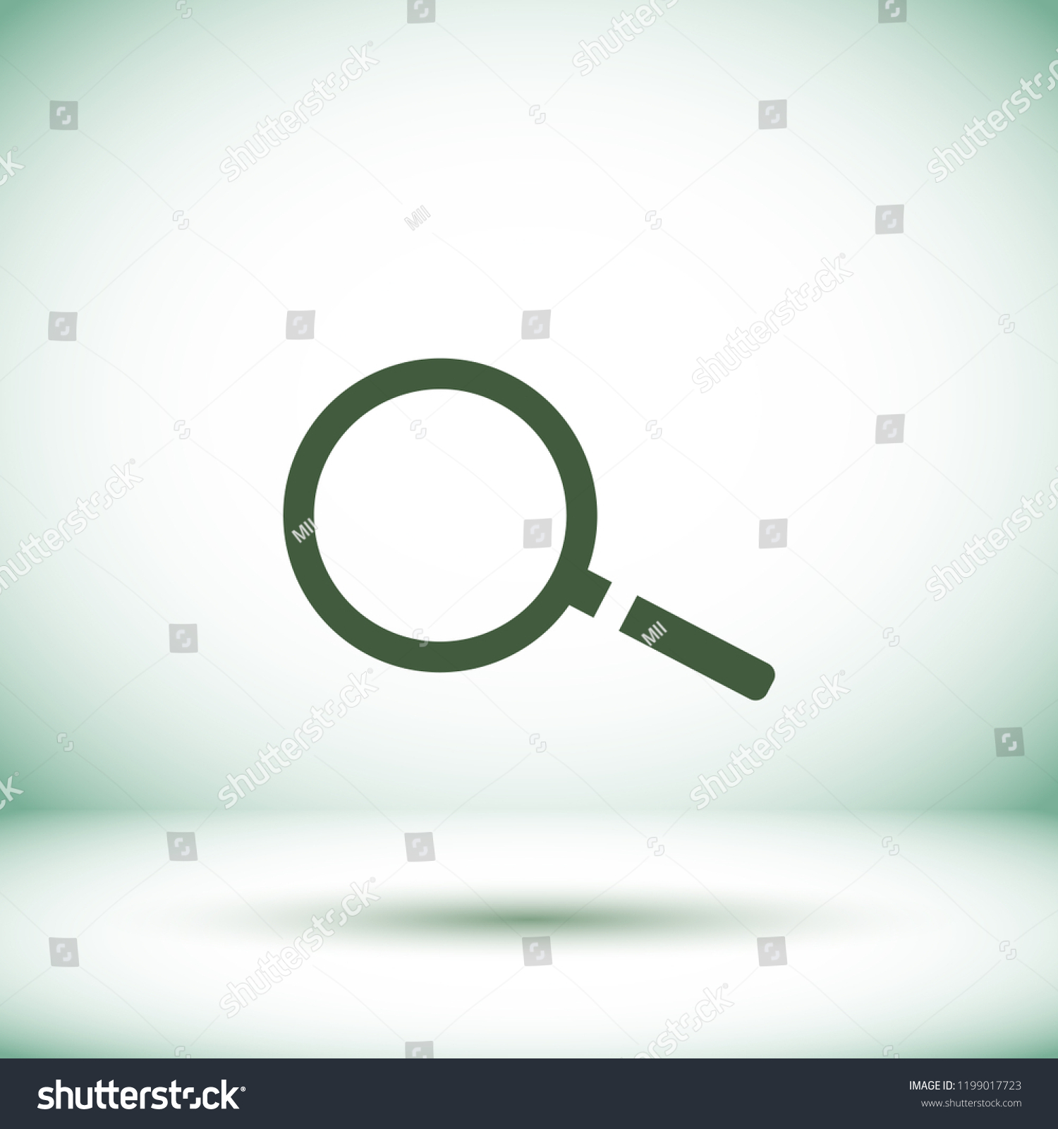 Magnify Vector Icon Stock Vector (Royalty Free) 1199017723 | Shutterstock