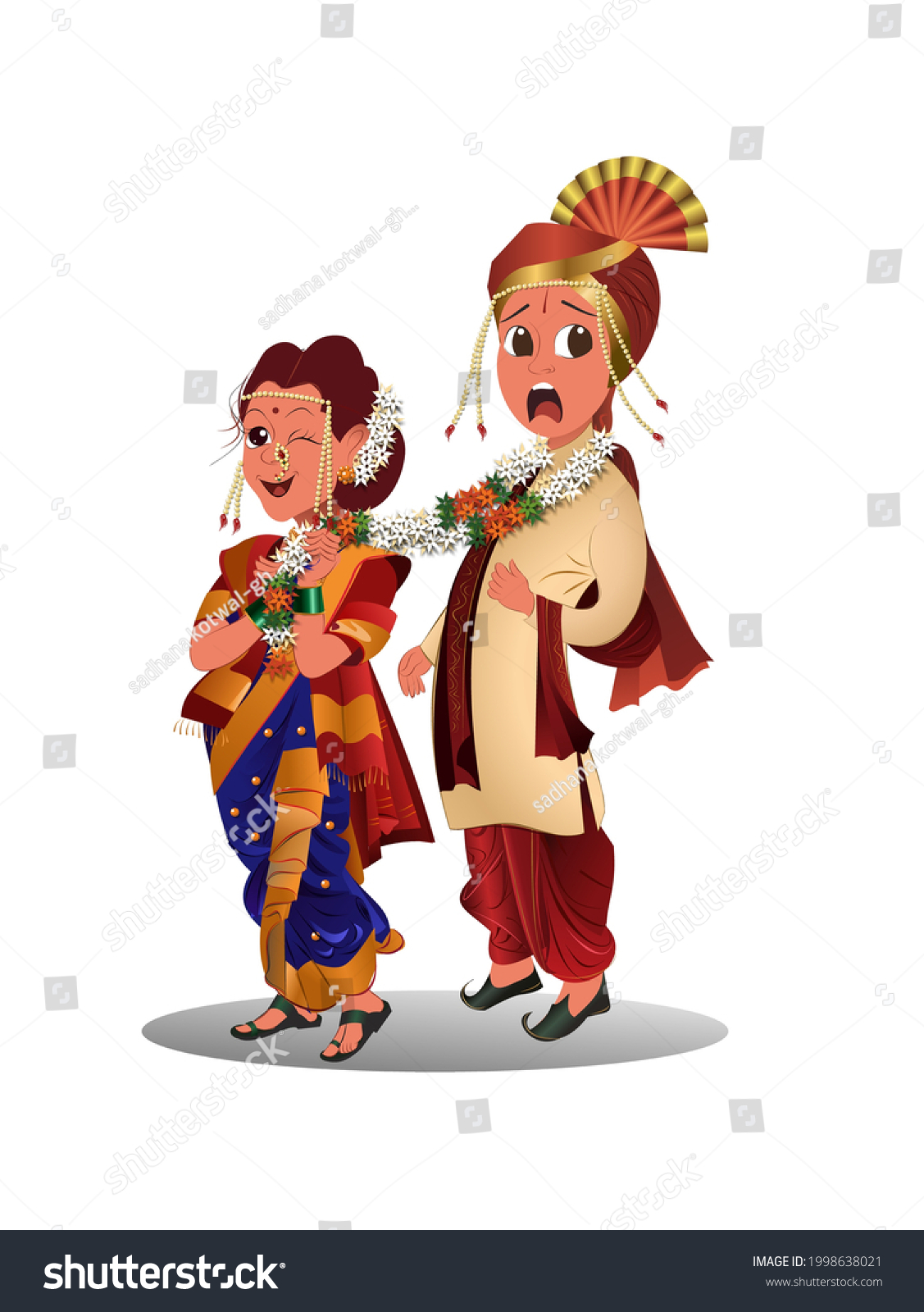 215 Indian couples funny cartoon Images, Stock Photos & Vectors ...