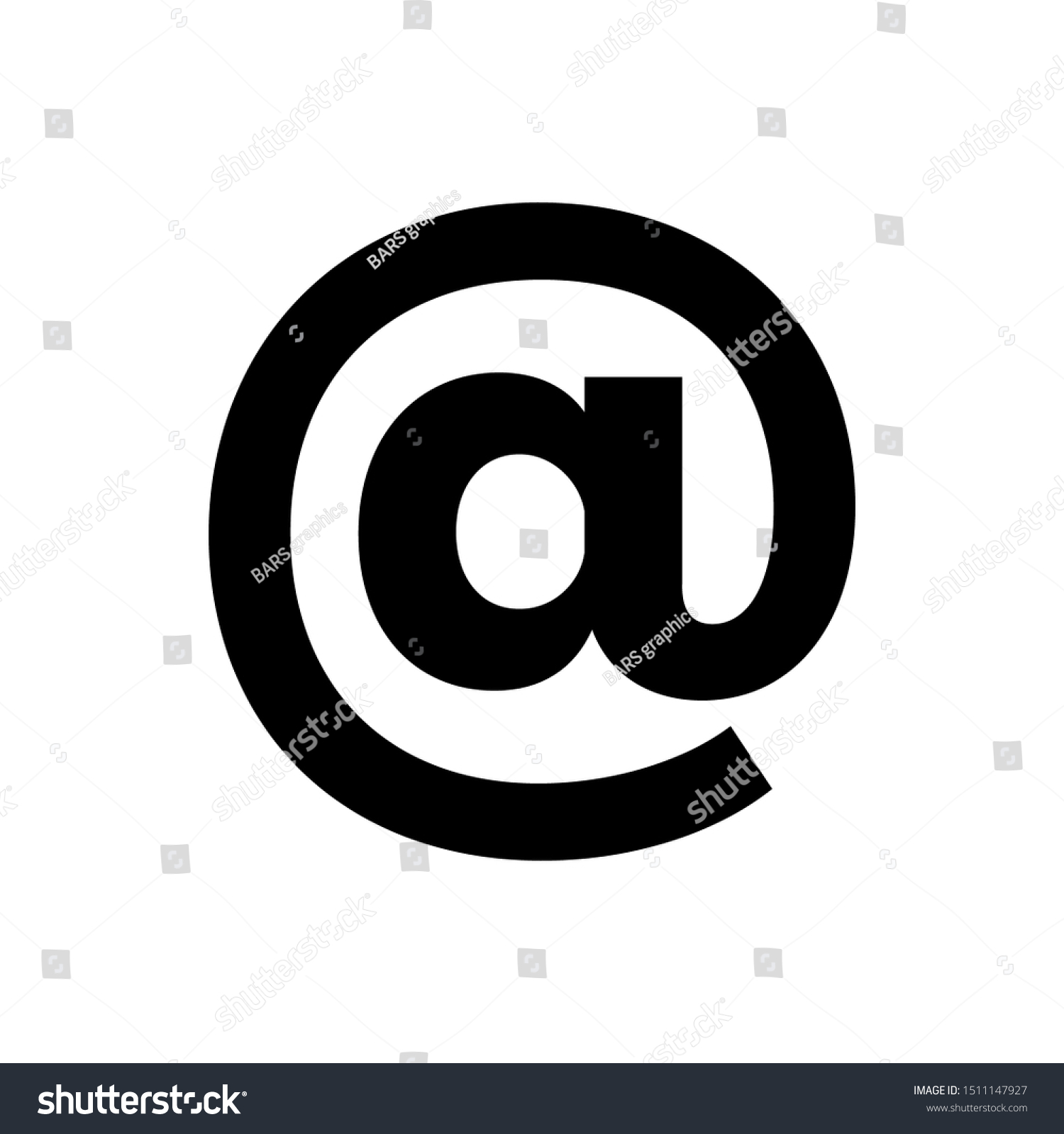Mail Icon Simple Flat Style Email Stock Vector (Royalty Free ...