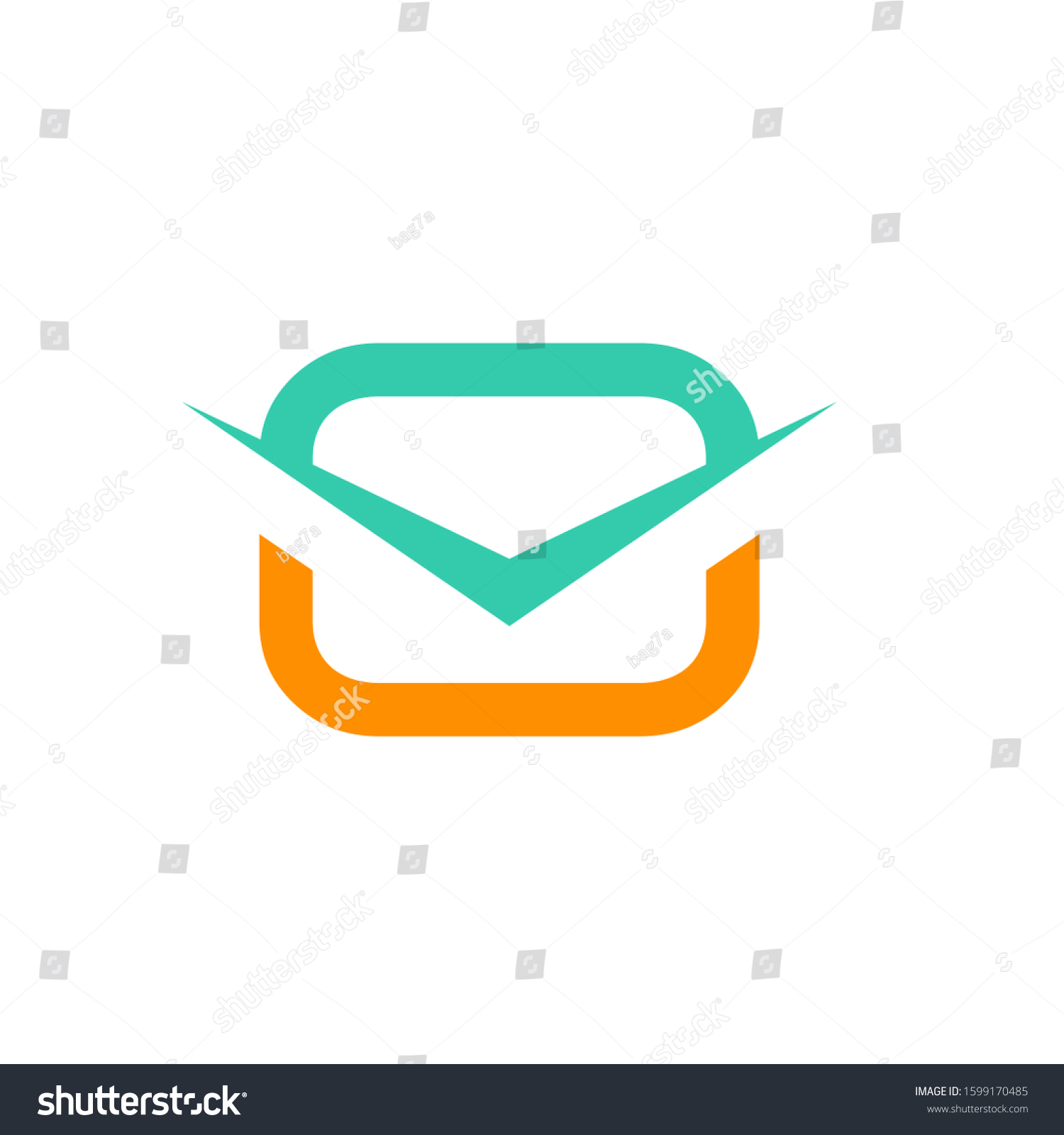 Mail Logo Symbol Icon Template Vector Stock Vector (Royalty Free ...