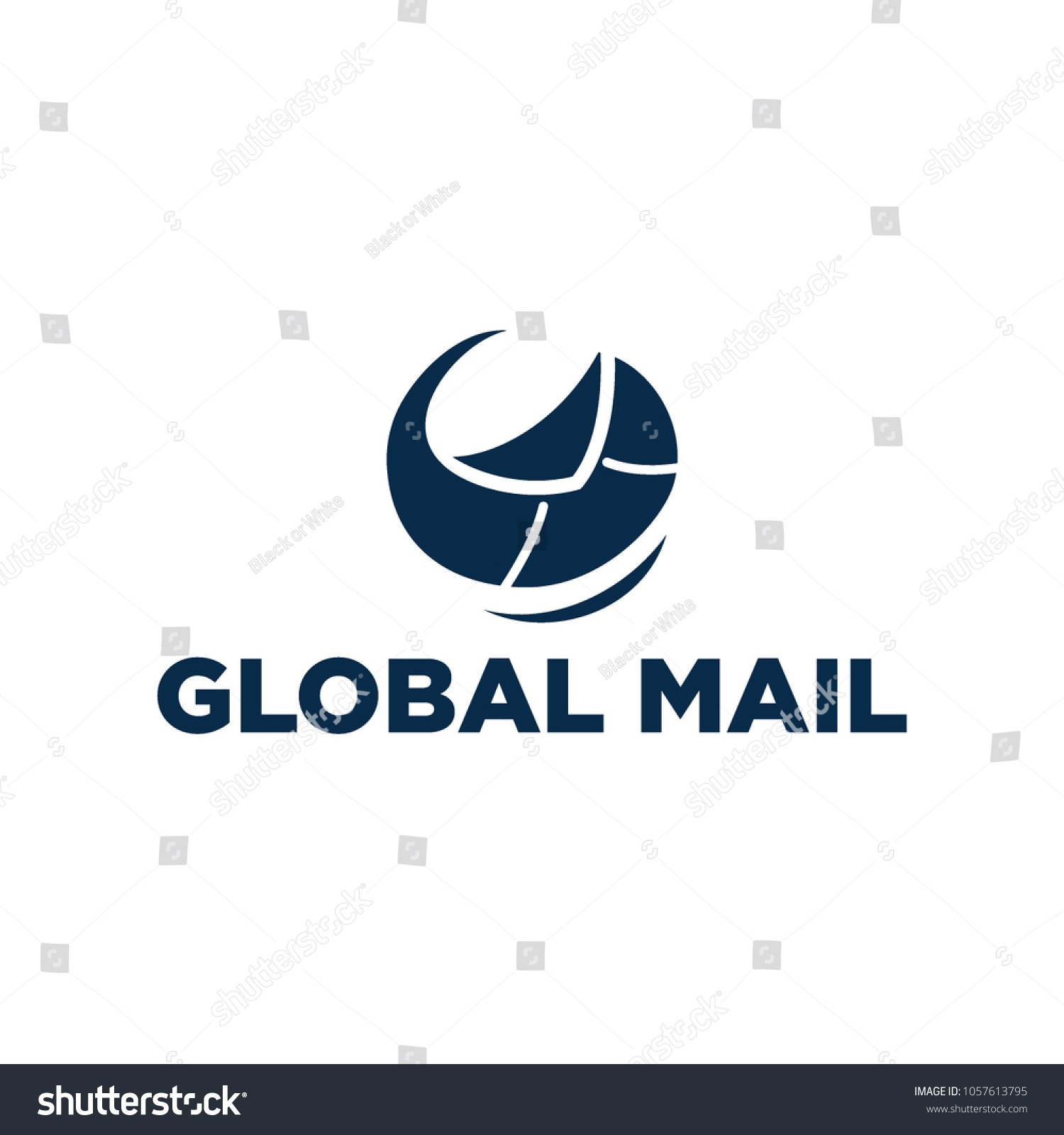 Mail Logo Vector Stock Vector (Royalty Free) 1057613795 | Shutterstock