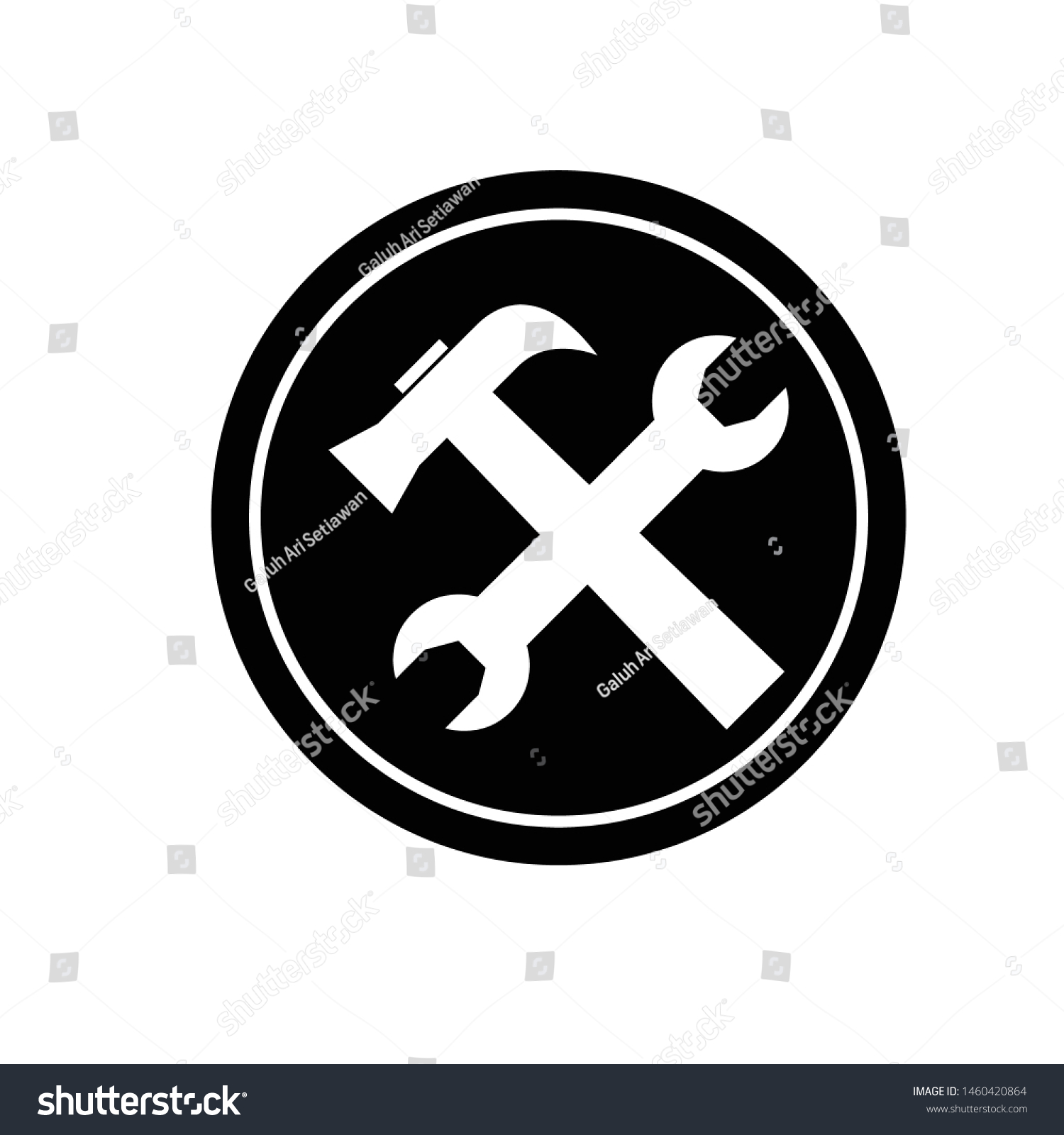 Vektor Stok Maintenance Icon Vector Desgin Illustration (Tanpa Royalti ...