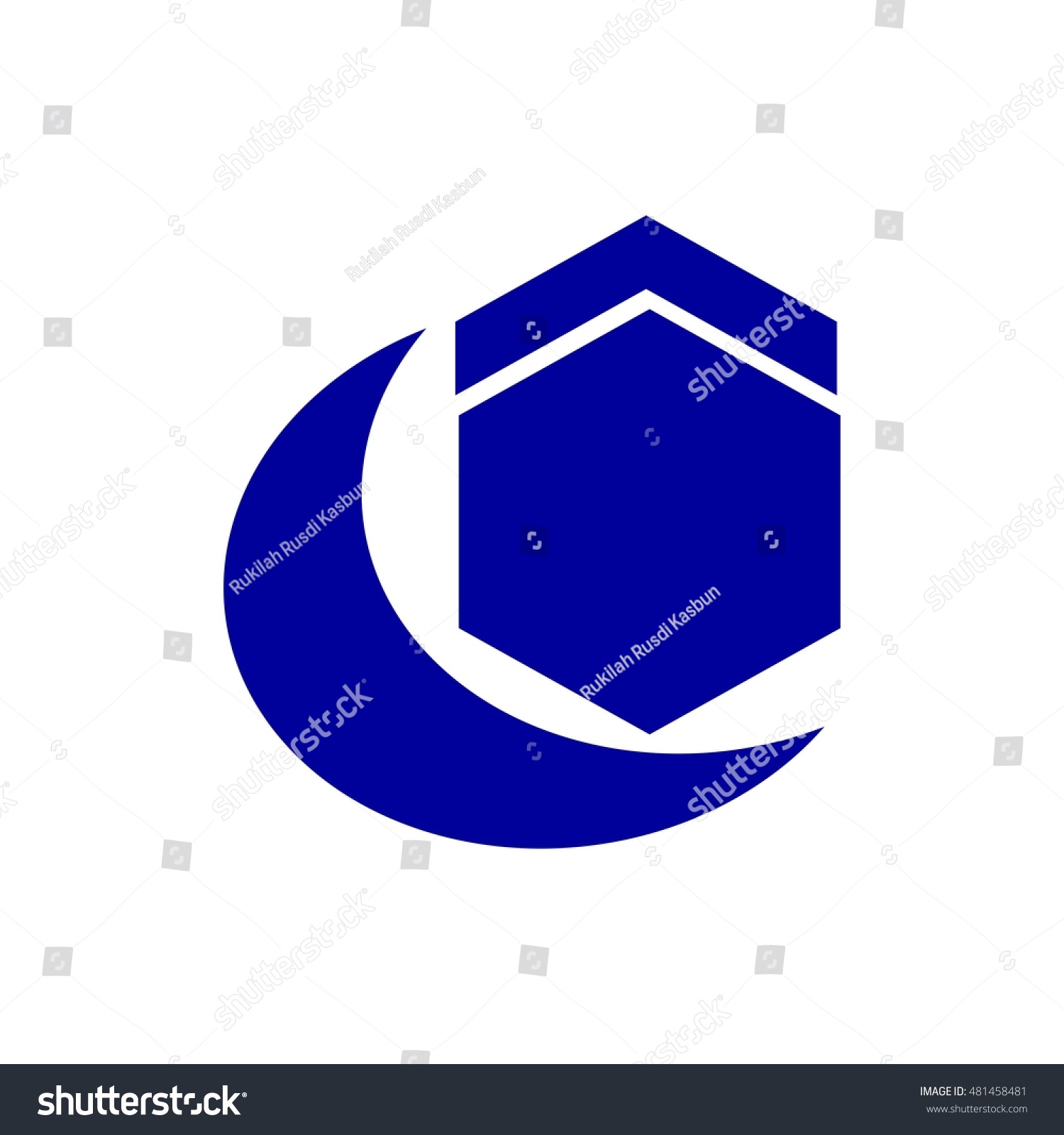 Makkah Vector Logo Stock Vector (Royalty Free) 481458481 | Shutterstock