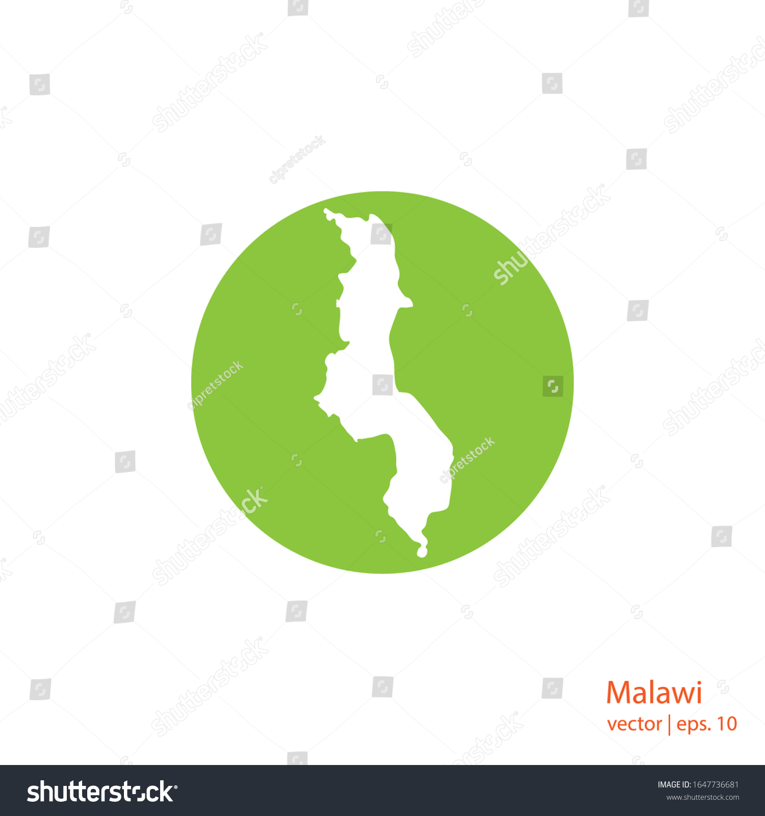 Malawi Maps Logo Design Vector Template: เวกเตอร์สต็อก (ปลอดค่า ...