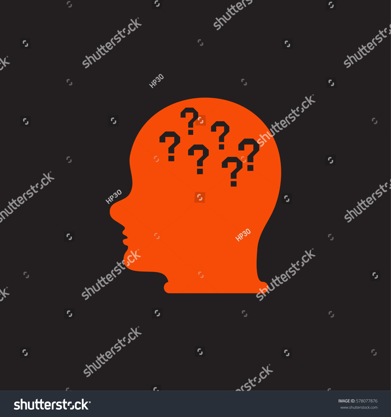 Man Question Mark Stock Vector (Royalty Free) 578077876 | Shutterstock