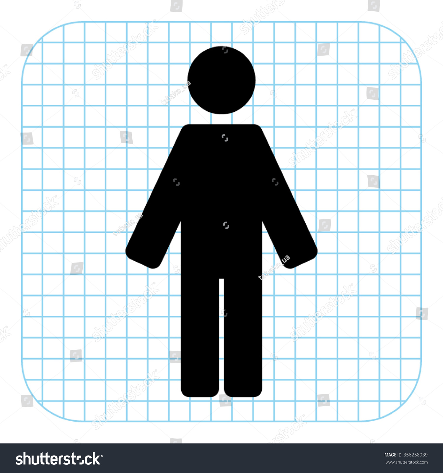 Man Black Vector Icon Stock Vector (Royalty Free) 356258939 | Shutterstock