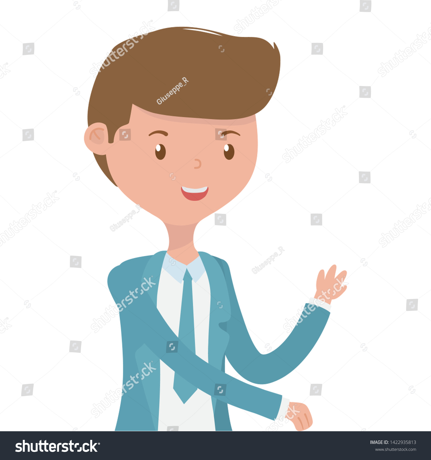 Man Cartoon Design Vector Illustrator Stock Vector (Royalty Free ...