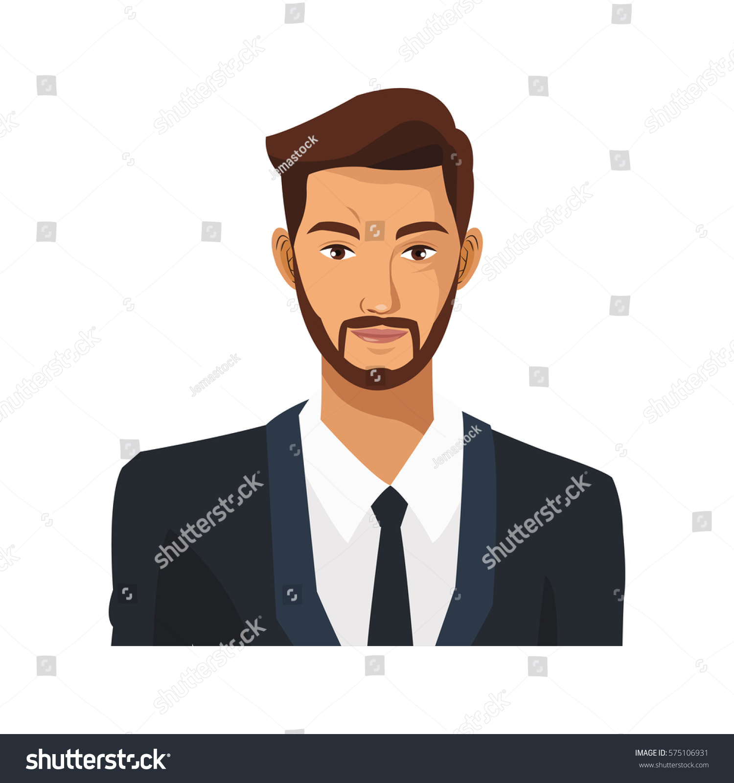 Man Cartoon Icon Stock Vector (Royalty Free) 575106931 | Shutterstock