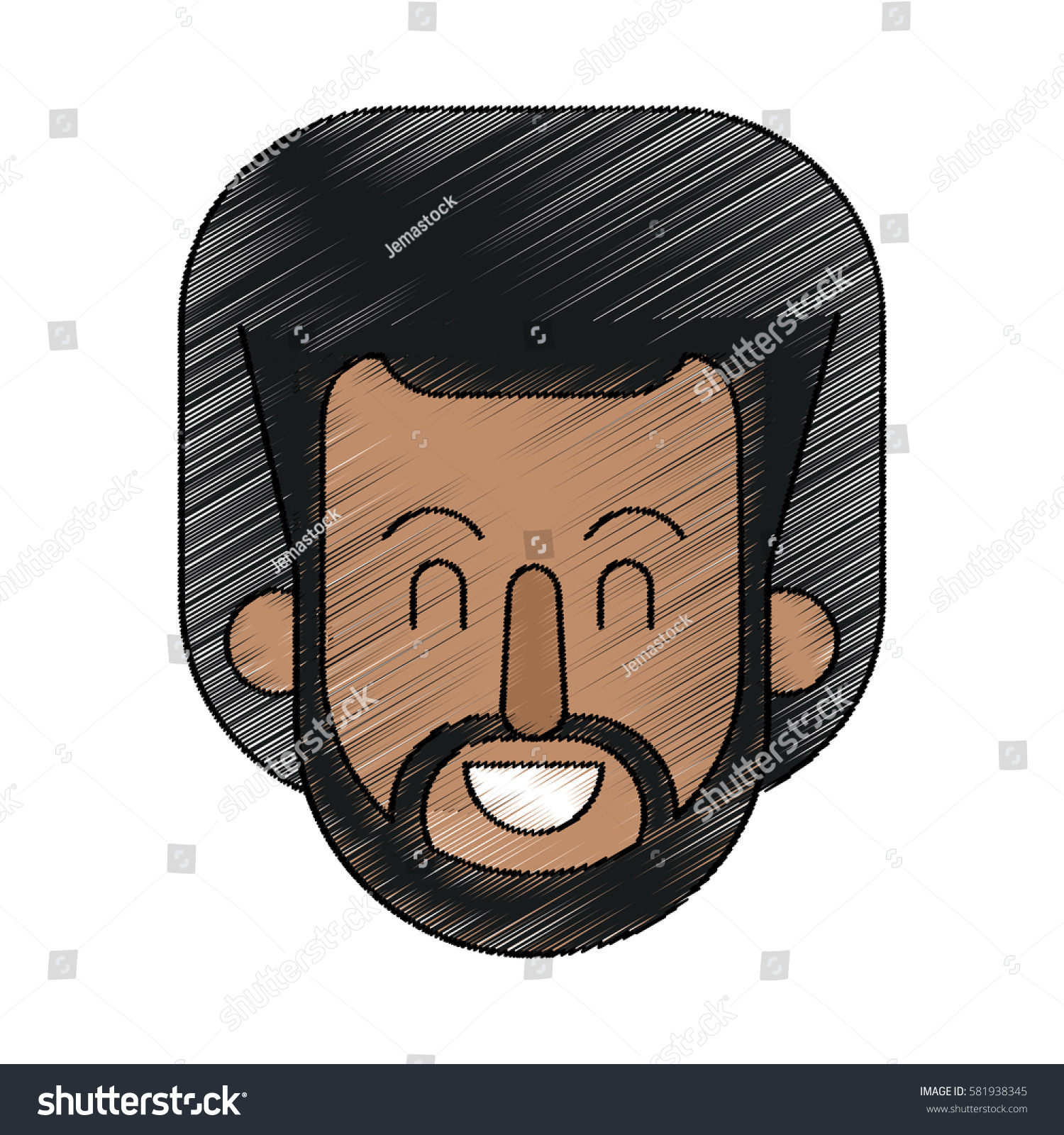 Man Cartoon Icon Stock Vector (Royalty Free) 581938345 | Shutterstock