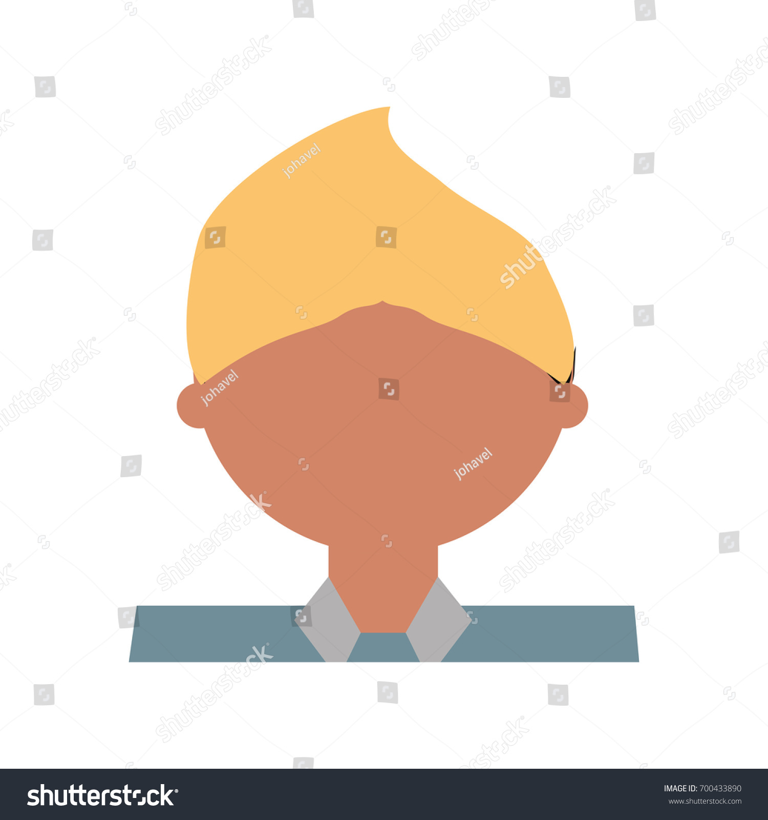 Man Cartoon Profile Stock Vector (Royalty Free) 700433890 | Shutterstock