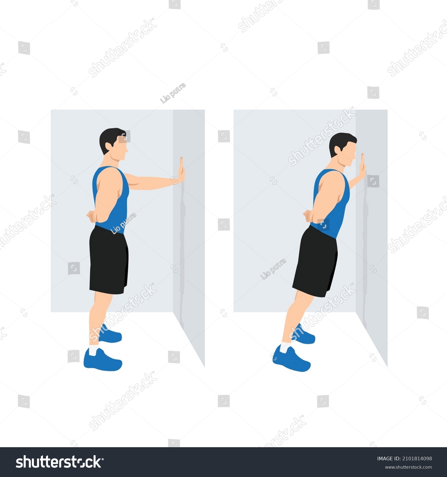 1,371 Push ups one hand Stock Illustrations, Images & Vectors ...