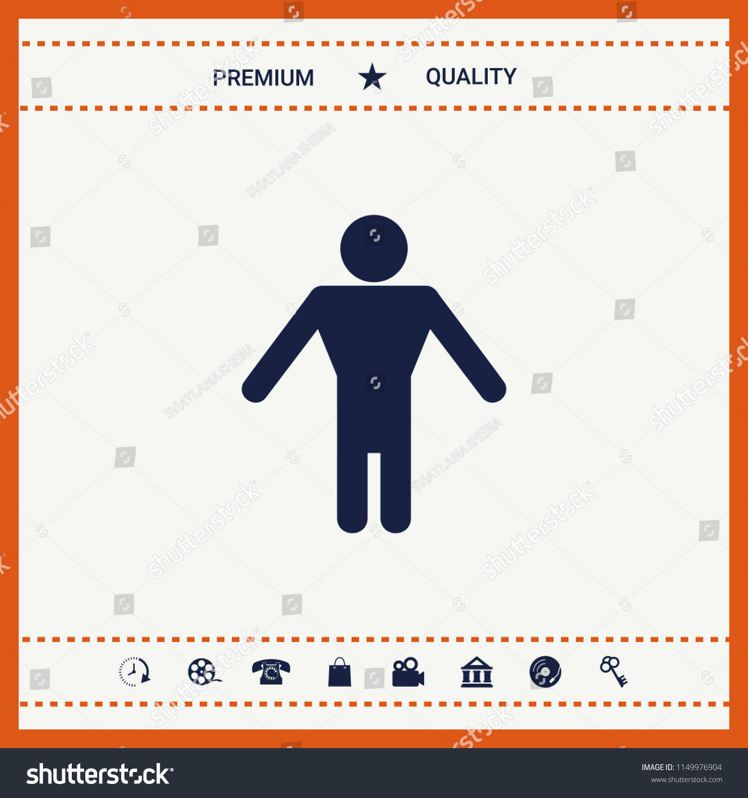 Man Icon Symbol Stock Vector (Royalty Free) 1149976904 | Shutterstock
