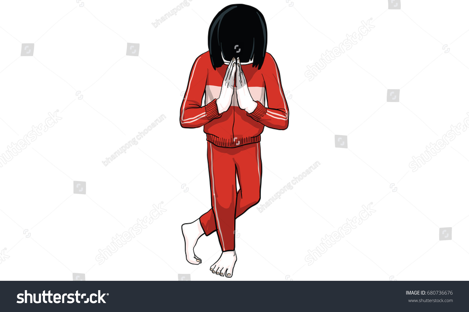 Man Action Cartoon Vector Stock Vector (Royalty Free) 680736676 ...