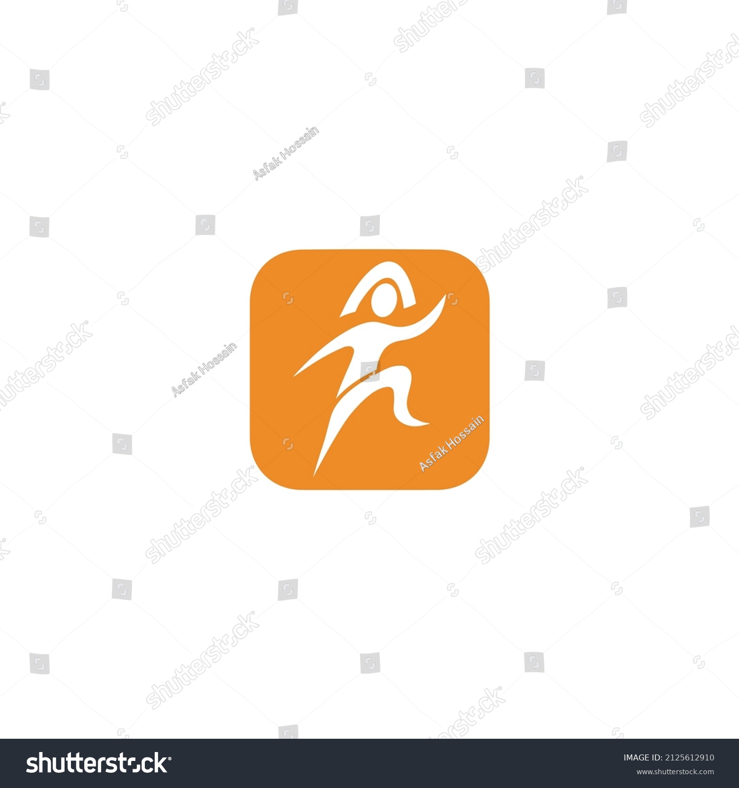 Man Logo Icon Design Vector Template Stock Vector (Royalty Free ...
