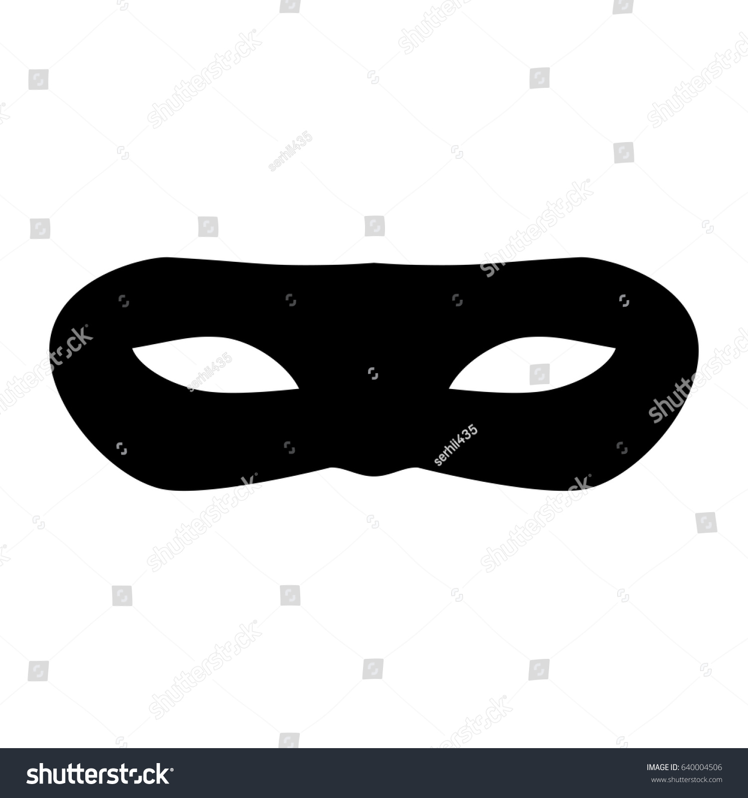 Man Mask Icon Stock Vector (Royalty Free) 640004506 | Shutterstock