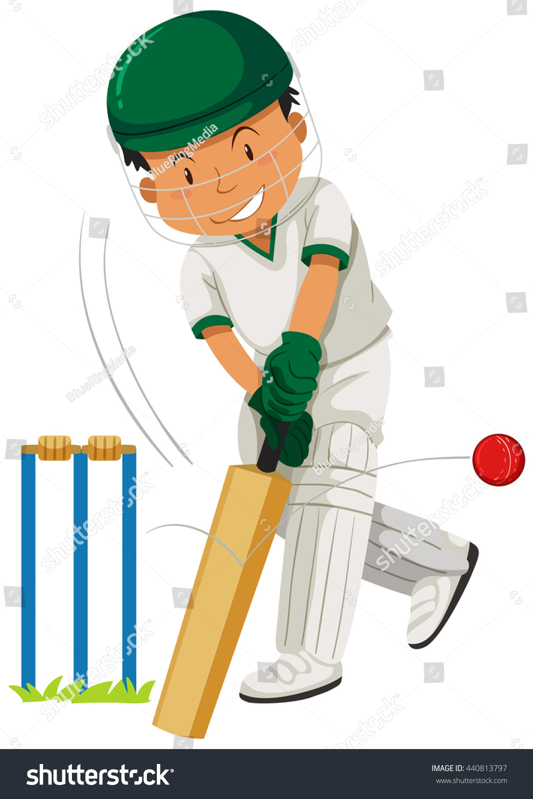 Cricket-cartoon 이미지, 스톡 사진 및 벡터 | Shutterstock