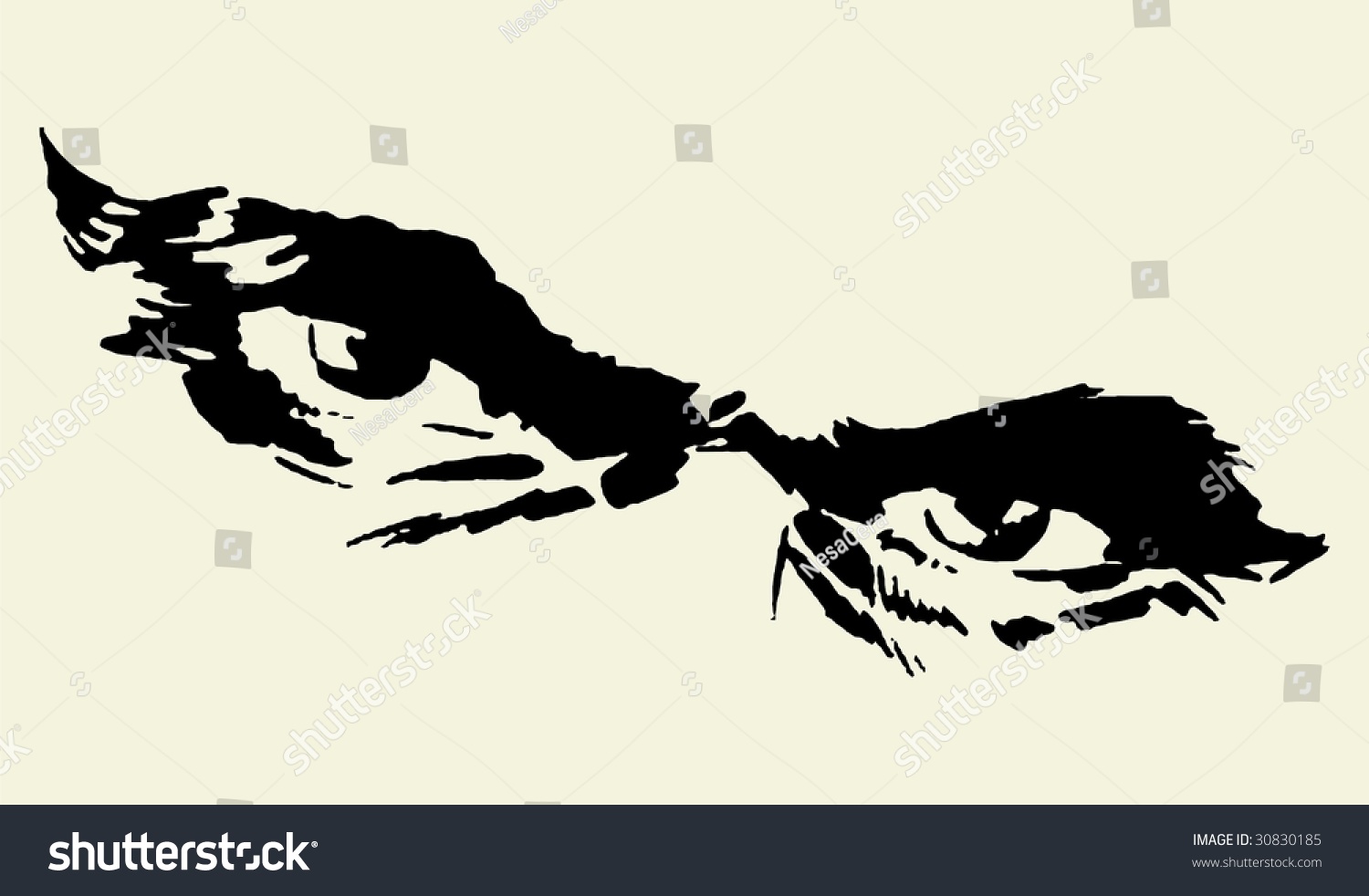Mans Eyes Vector 03 Stock Vector (Royalty Free) 30830185 | Shutterstock