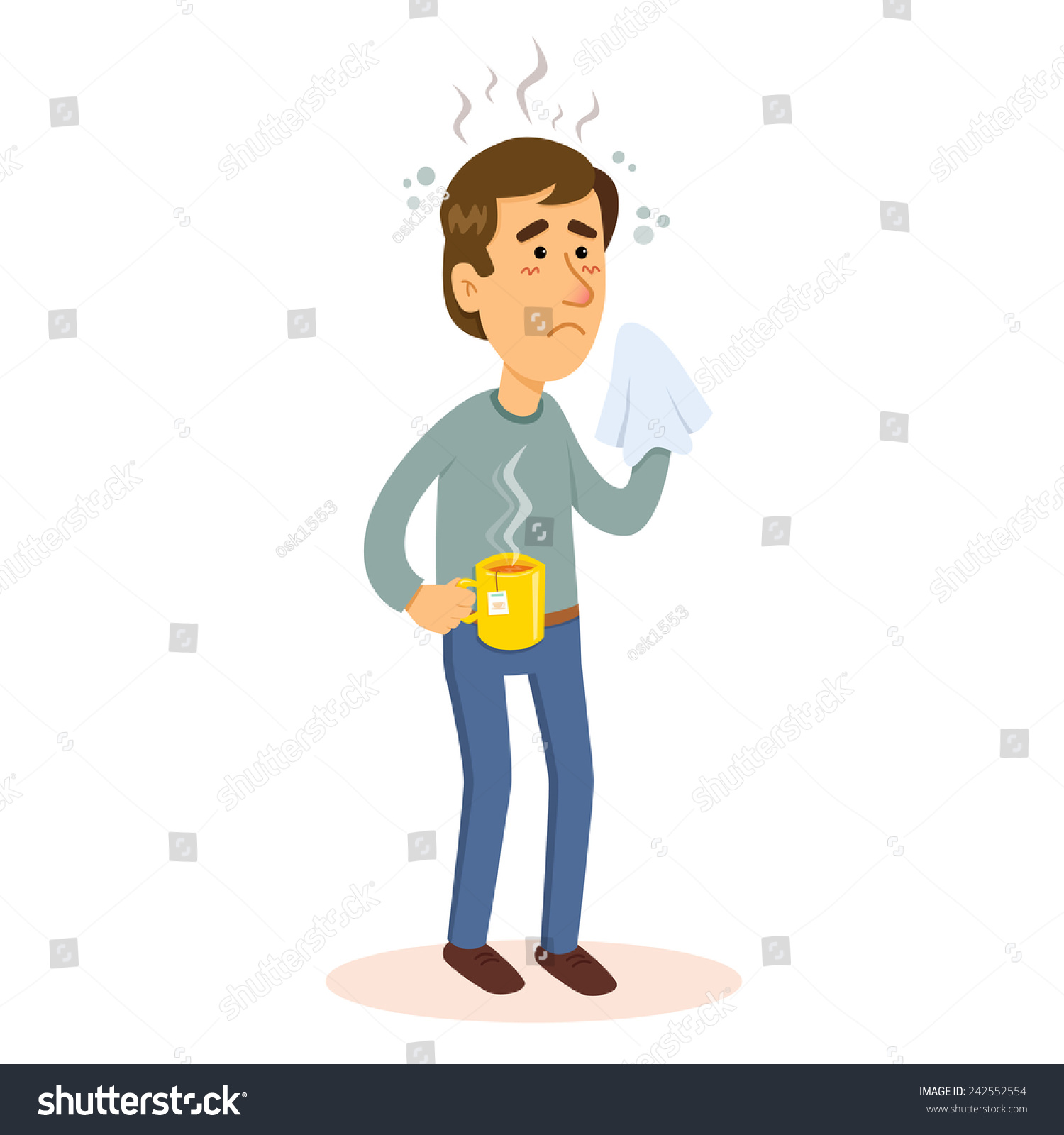 7,195 Poor sick man 图片、库存照片和矢量图 | Shutterstock