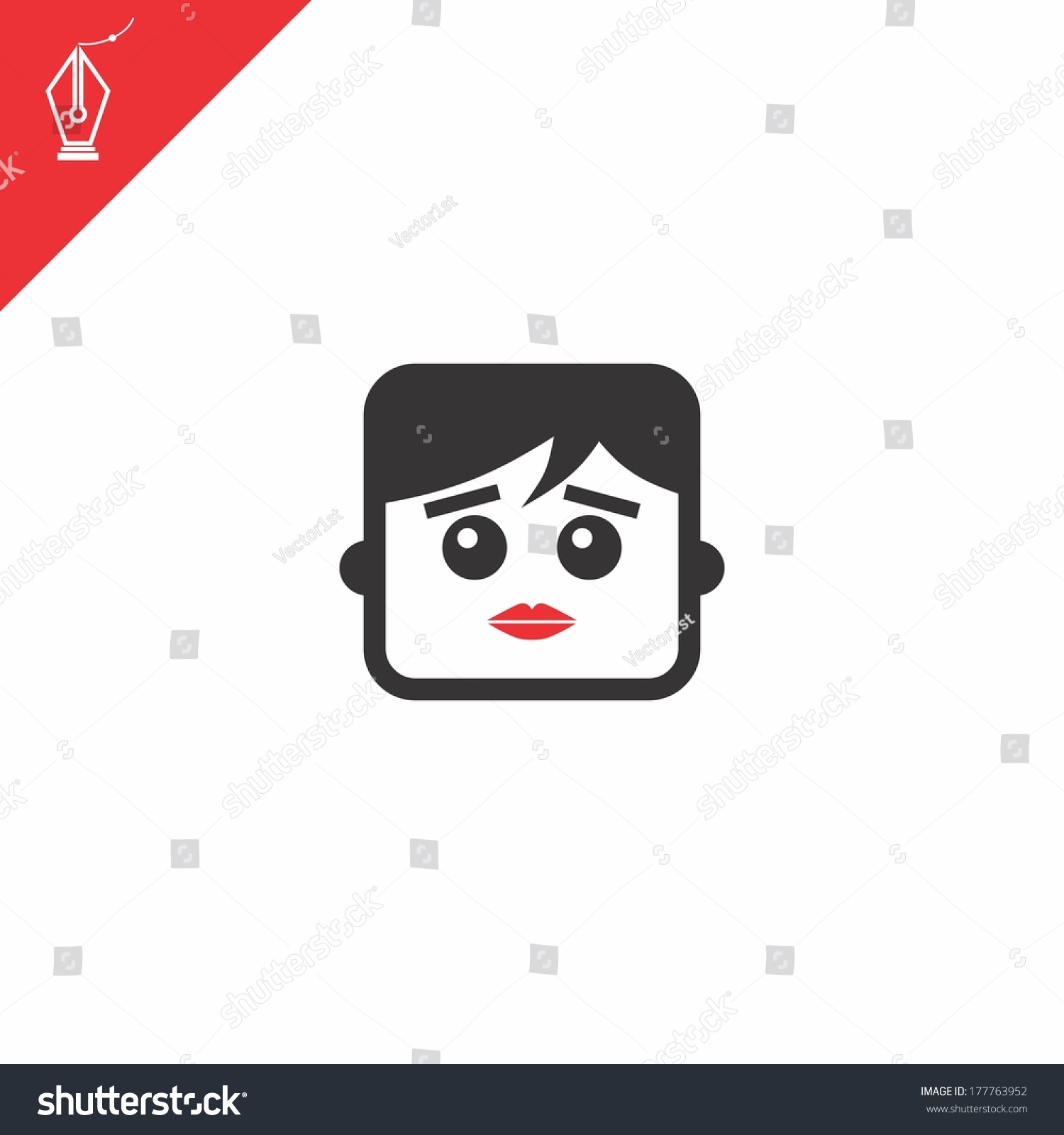 Man Smiley Character Stock Vector (Royalty Free) 177763952 | Shutterstock