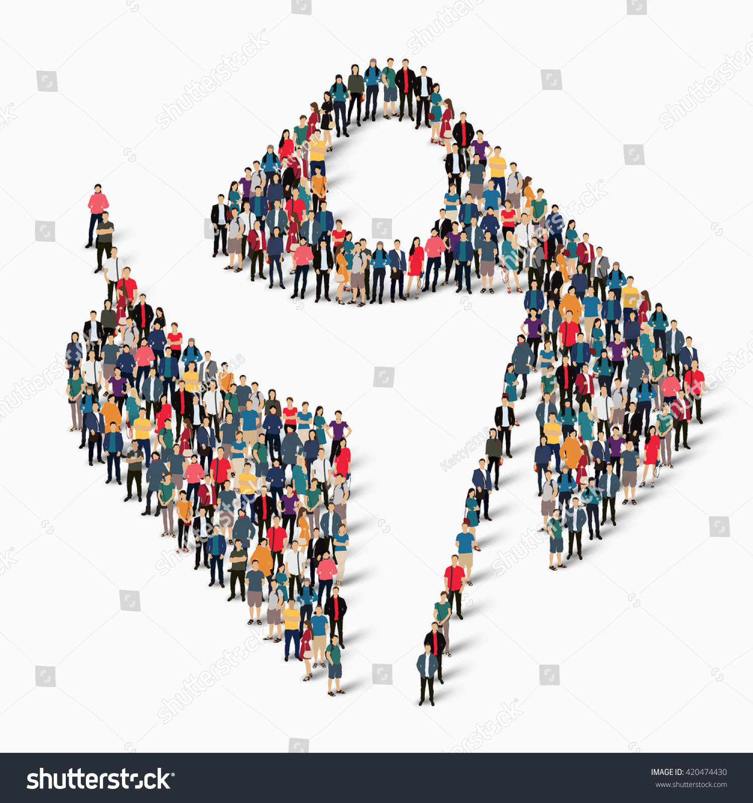 Man Symbol People Stock Vector (Royalty Free) 420474430 | Shutterstock